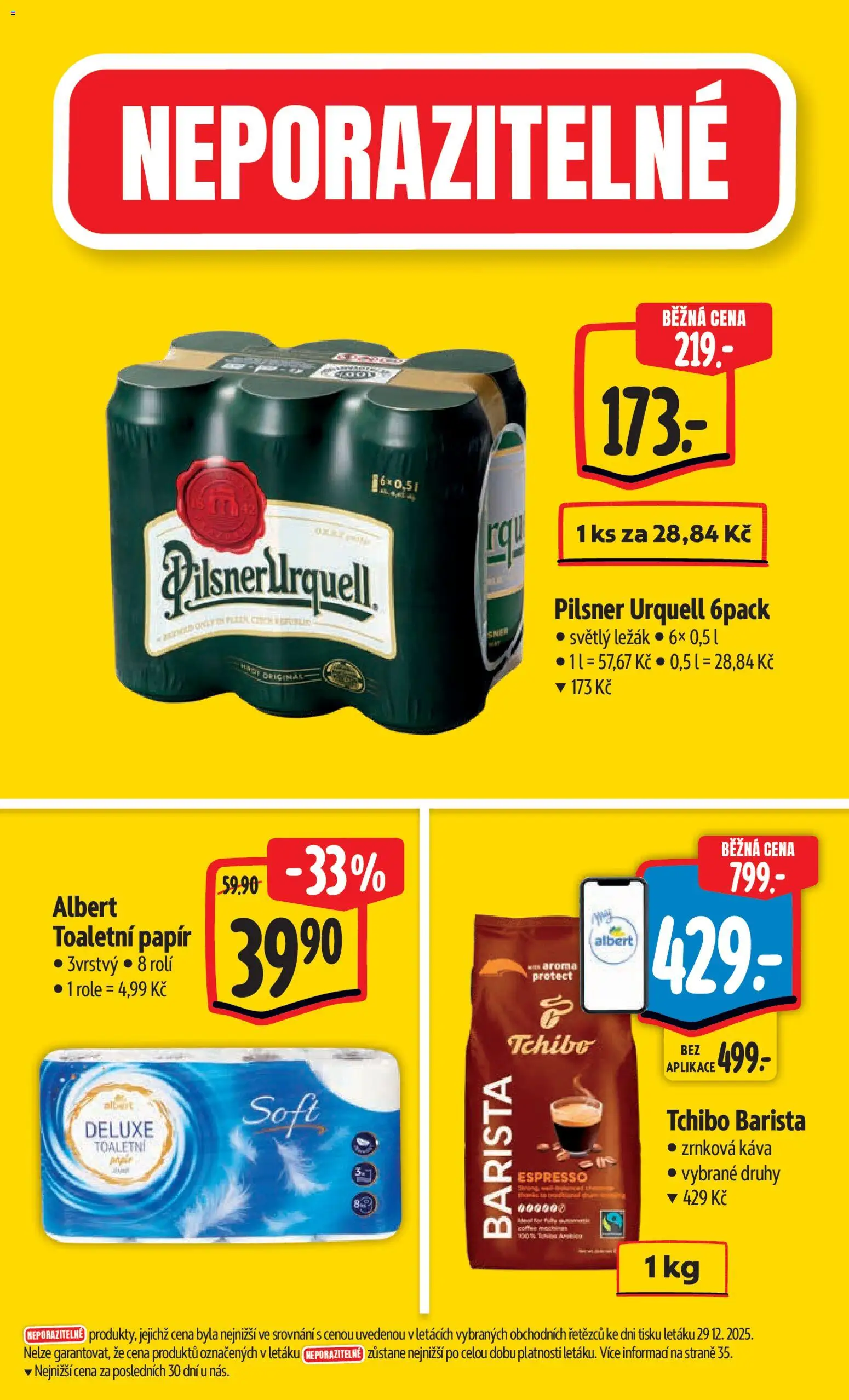 Albert leták - Hypermarket (07.01.2026) || Akční leták