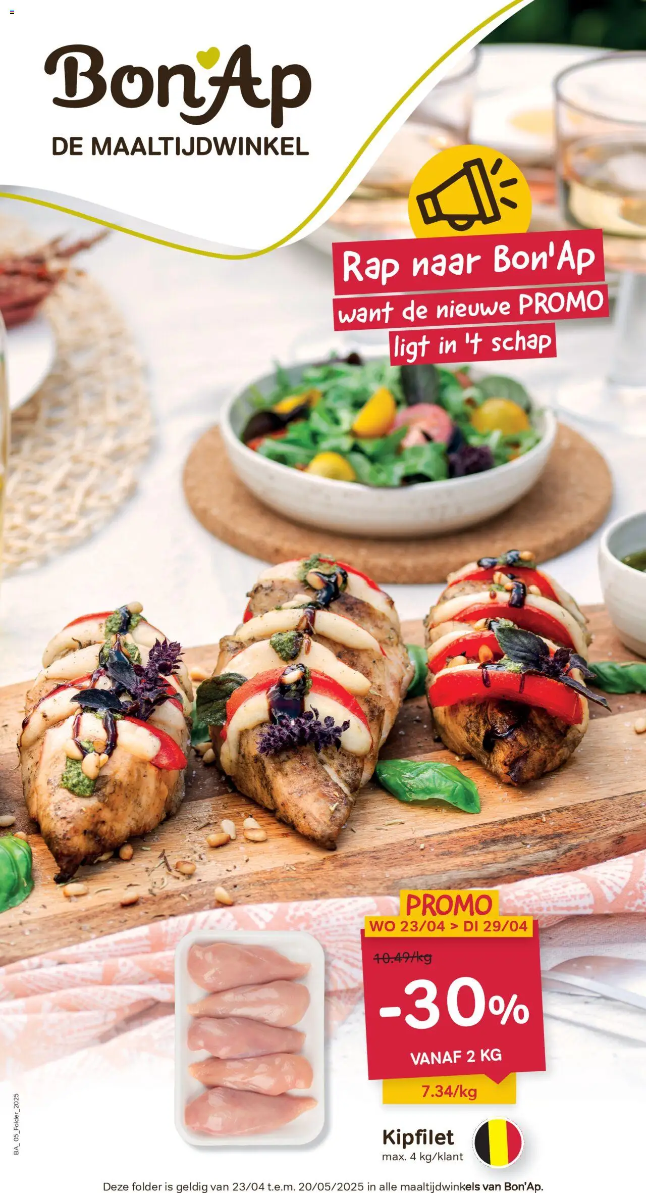 Nieuwe FOLDER BON AP 14/05/2025 | Folder volgende week