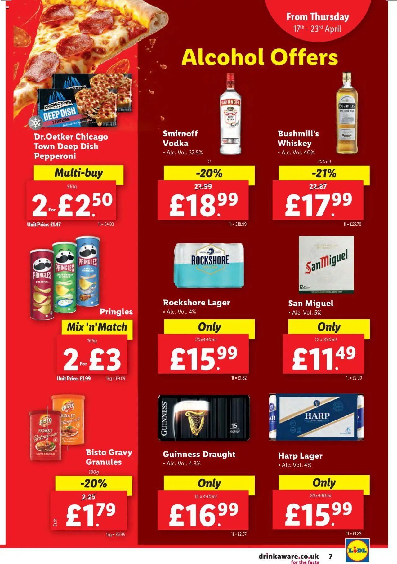 Lidl Vodka offers this week | Price & Deals