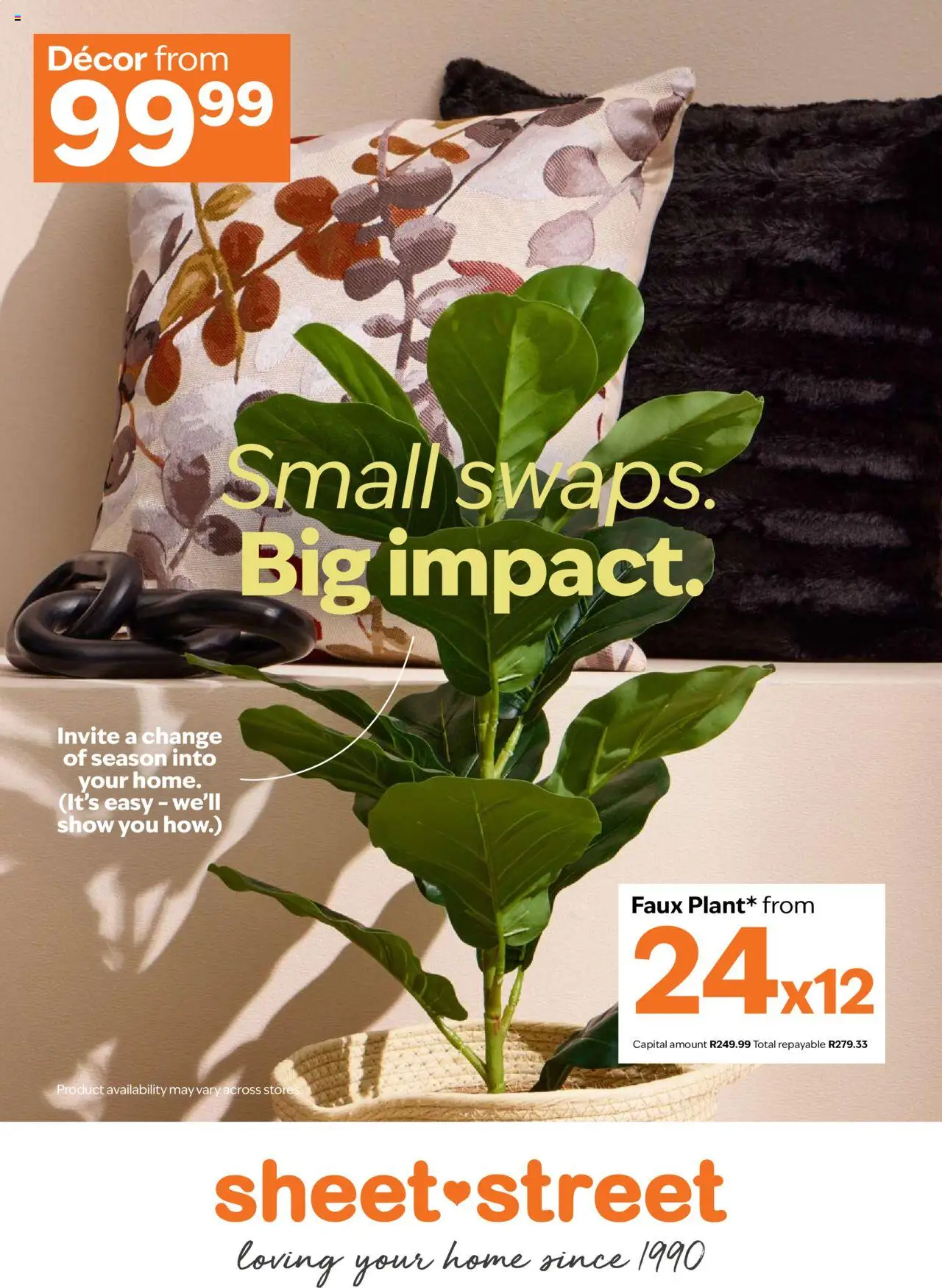 Sheet Street Specials (from Monday 01/09/2025) Online