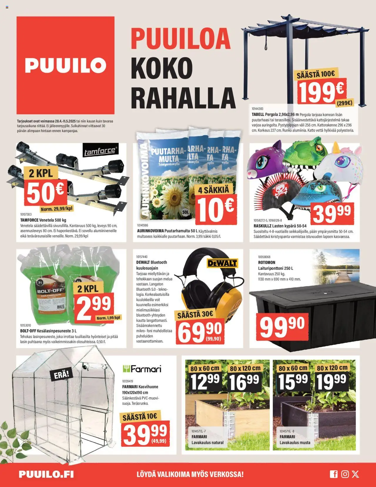 Puuilo tarjoukset Tampere