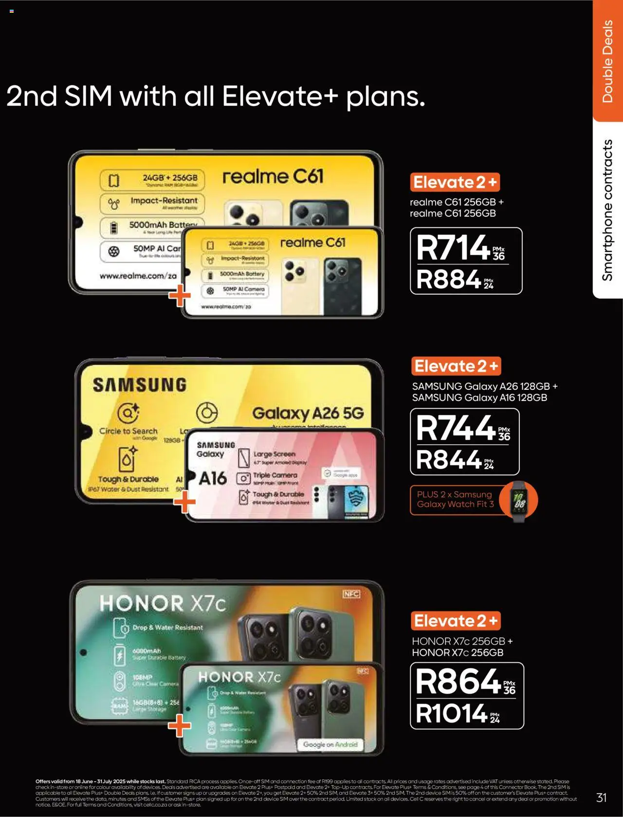 Cell C - Contract Deals (18/06/2025 - 31/07/2025) Online