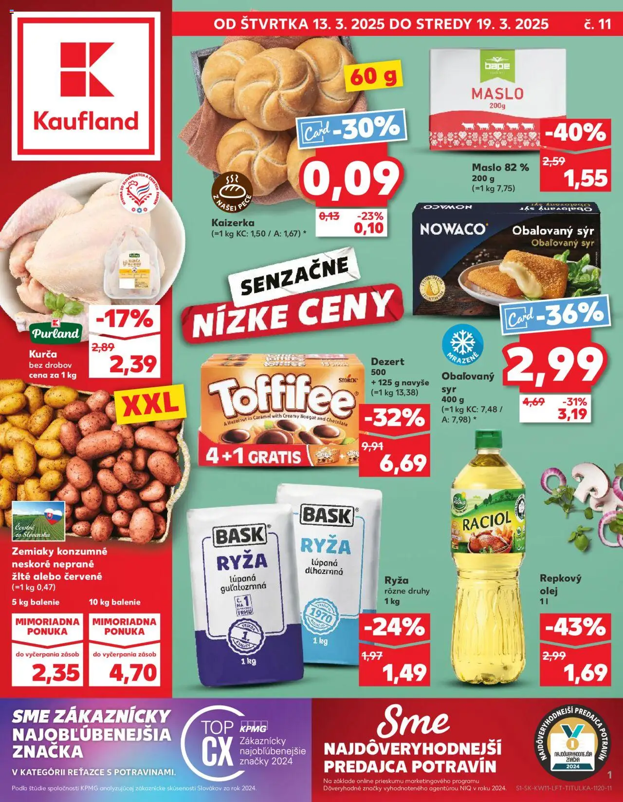 Kaufland Szlovákia akciós újság 2025.03.20.-tól/töl lapozható