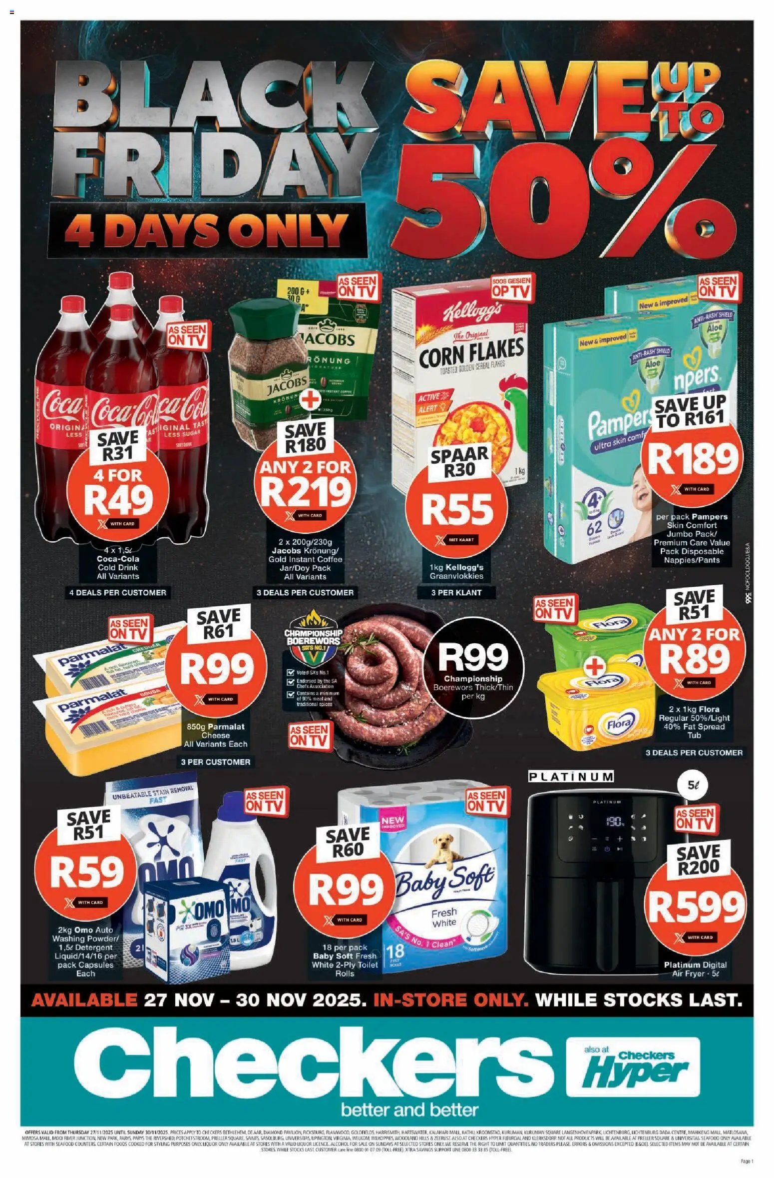 Checkers Northern Cape - Black Friday Weekend (27/11/2025 - 30/11/2025 ...