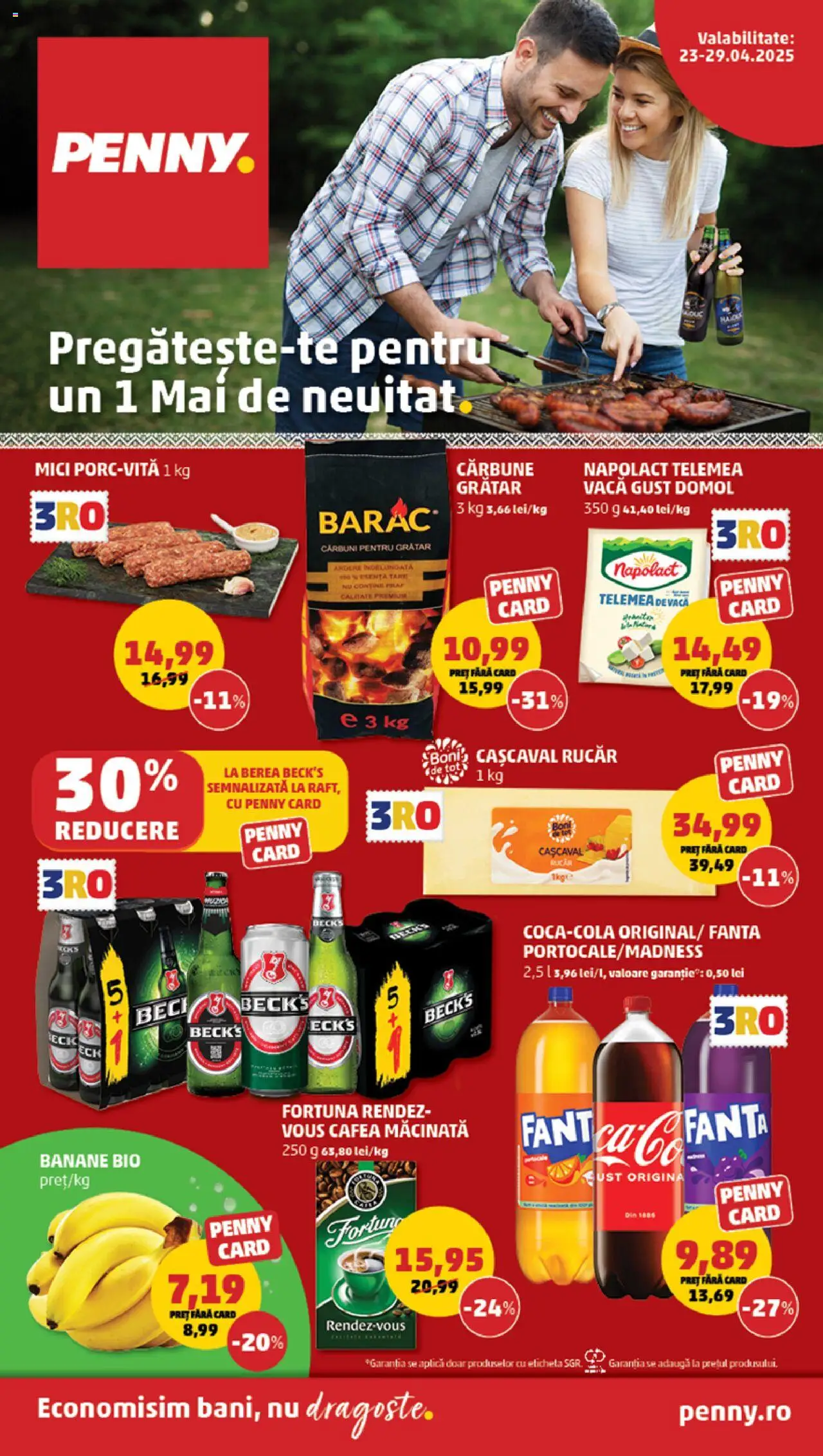 Catalog PENNY 23.04.2025 | Oferta NOU, Revista, Pliant