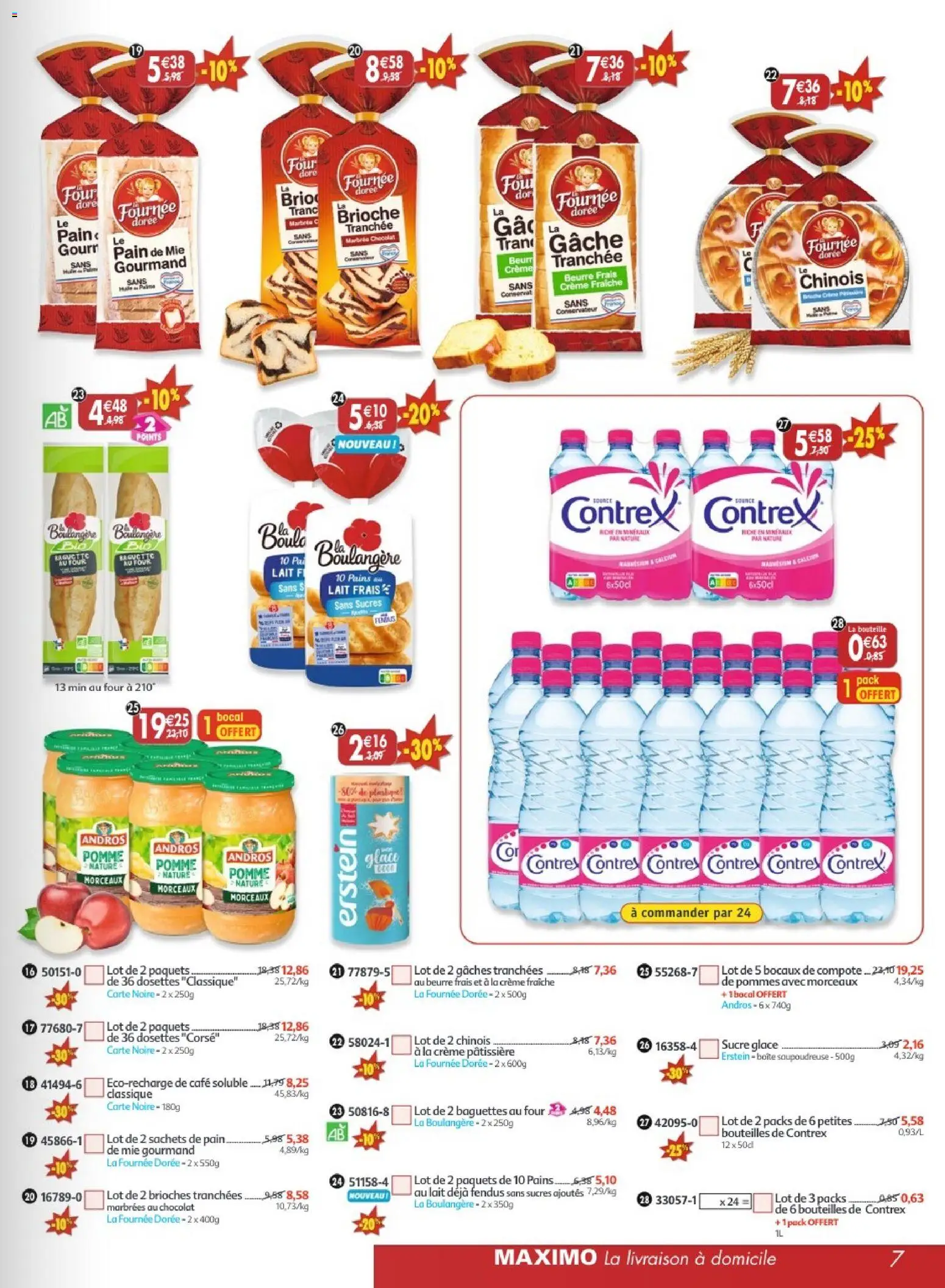 Maximo catalogue epicerie à partir du 23/01/2026 - promo en ligne