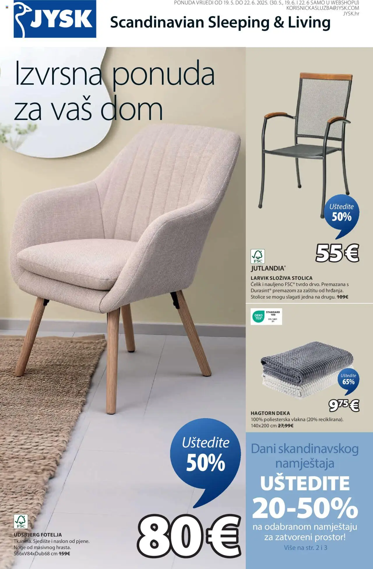 JYSK katalog novi od 22.05.2025 - Akcija i Letak ONLINE⏳