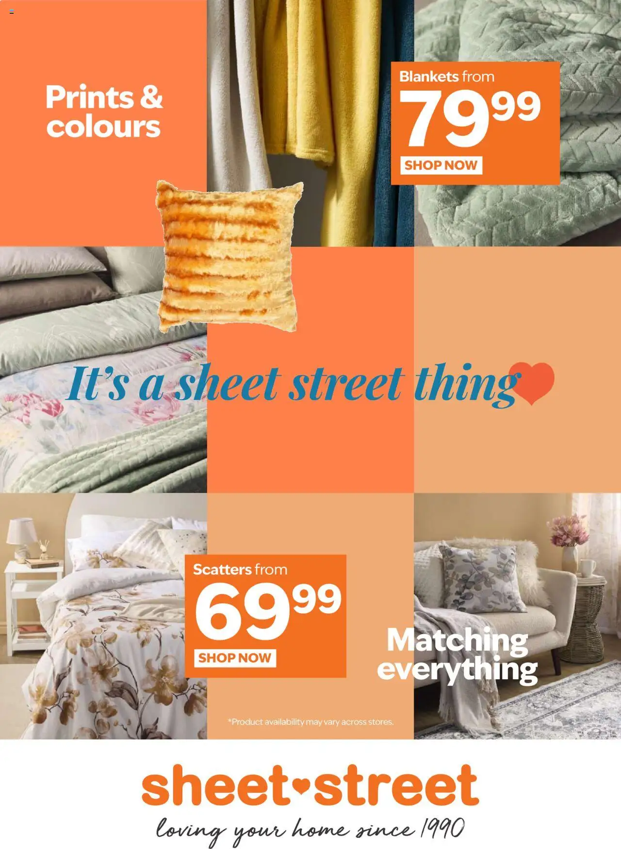 Sheet Street specials April 2025 » online catalogue