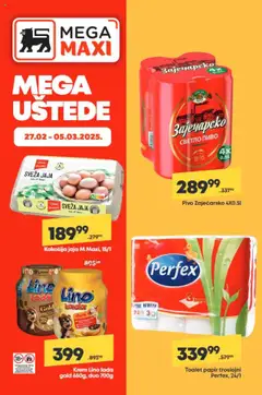 Mega Maxi katalog Beograd, ponuda od 27.02.2025