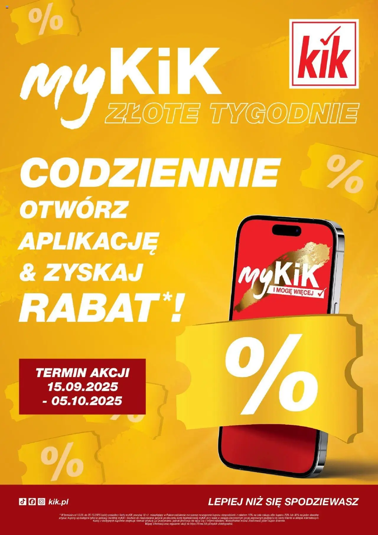 Kik gazetka aktualna 15.09.2025 || Promocyjna gazetka online