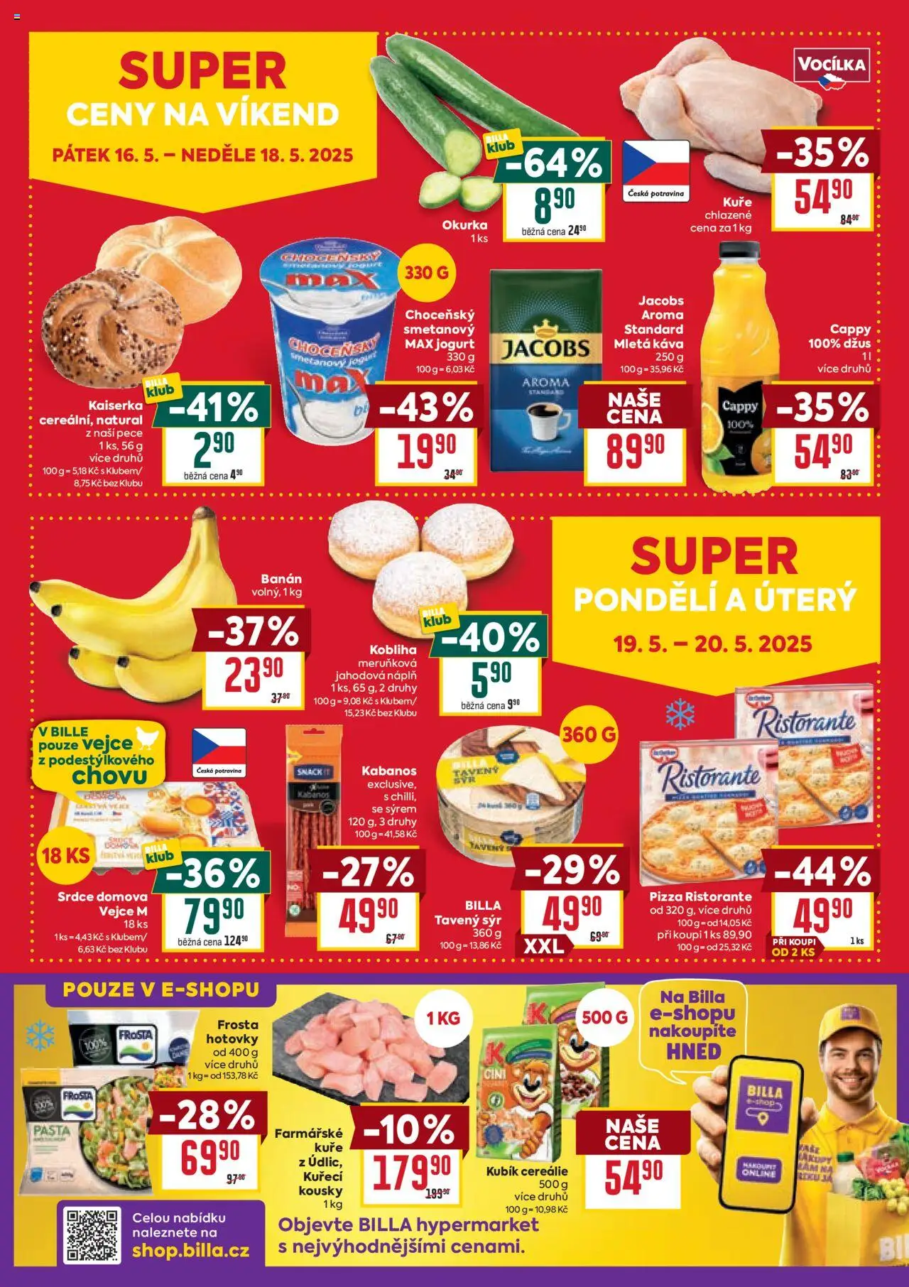 Billa Jacobs Aroma akce - aktuální slevy