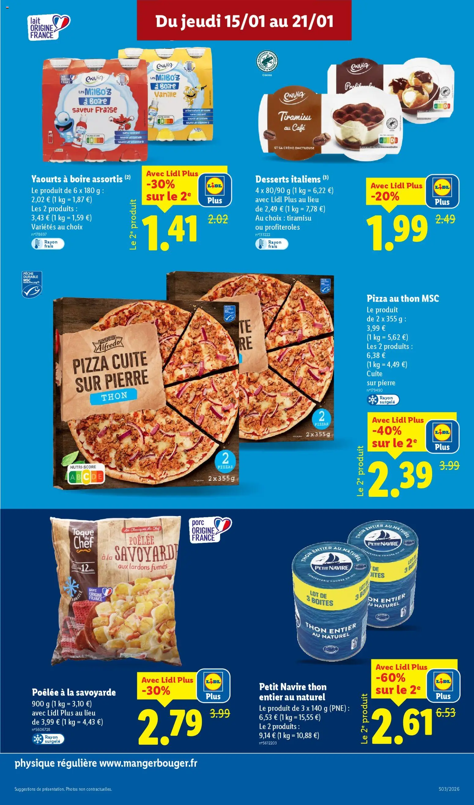 Catalogue LIDL du 15/01/2026 | Promo prospectus en ligne