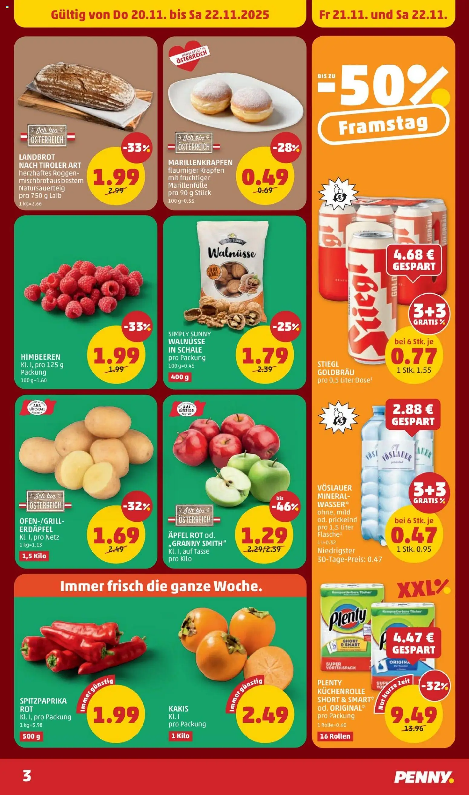 Penny Markt Flugblatt ab (20.11.2025) || Angebote, Prospekt
