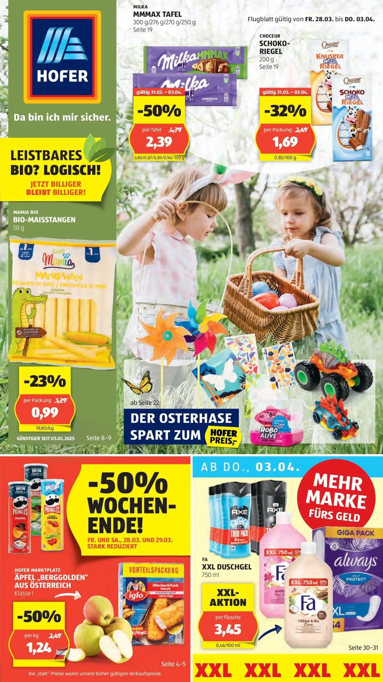 Hofer Flugblatt ab (28.03.2025) ️ Angebote, Aktionen