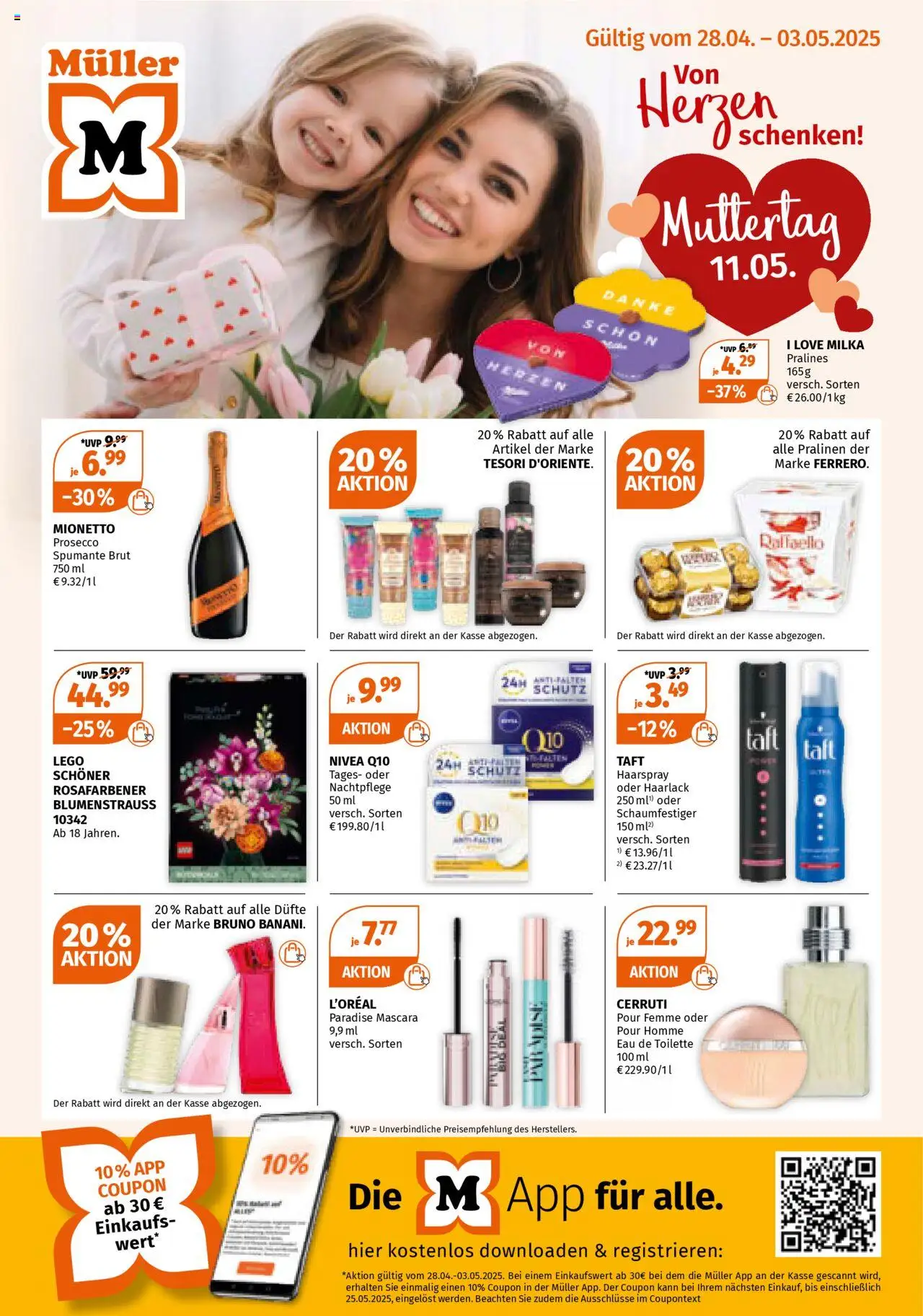 Müller Prospekt (ab 28.04.2025) zum Blättern