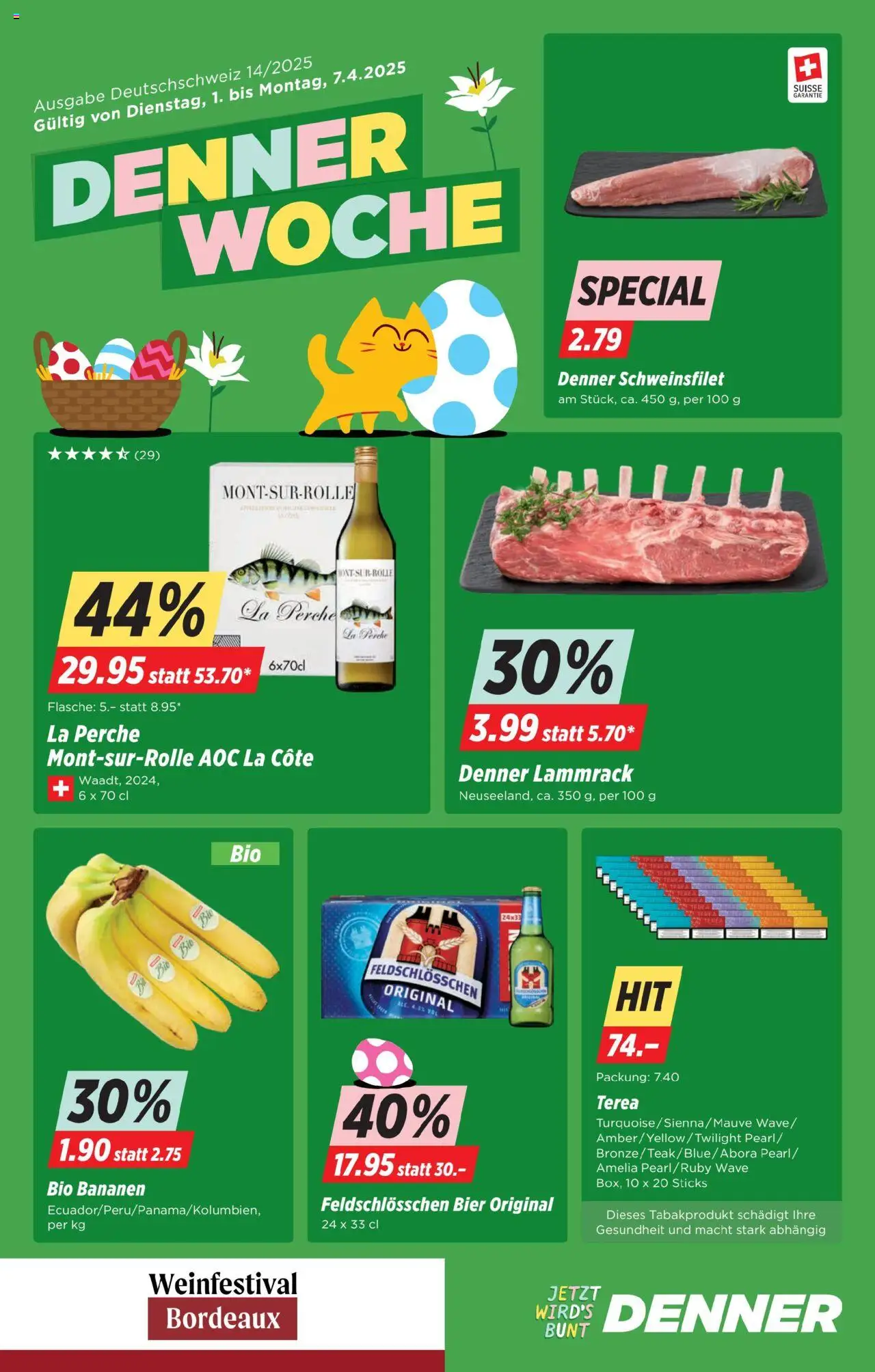 Denner Aktionen | Angebote (01.04.2025 - 07.04.2025)