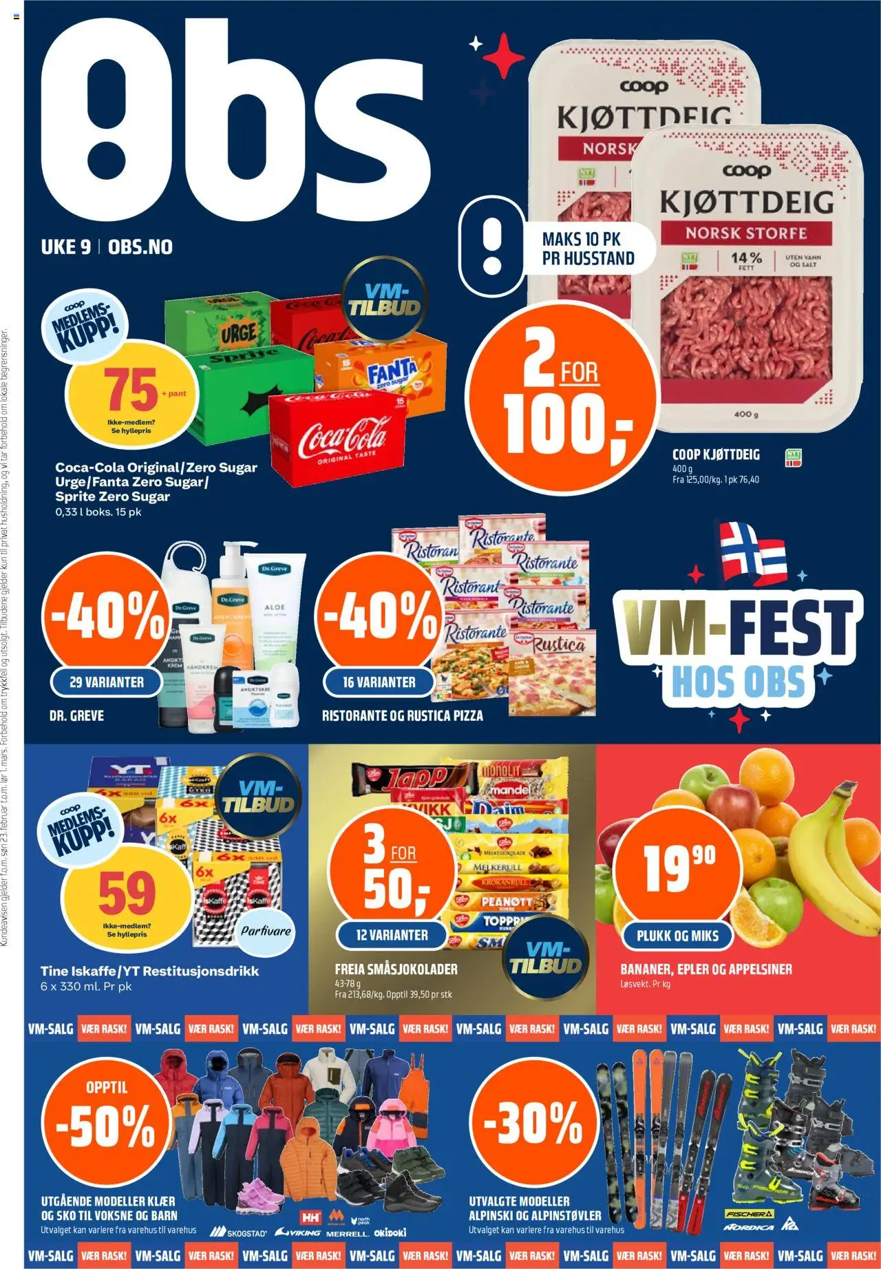 COOP OBS kundeavis 23/02/2025 || Tilbud uke 09 (Mars)