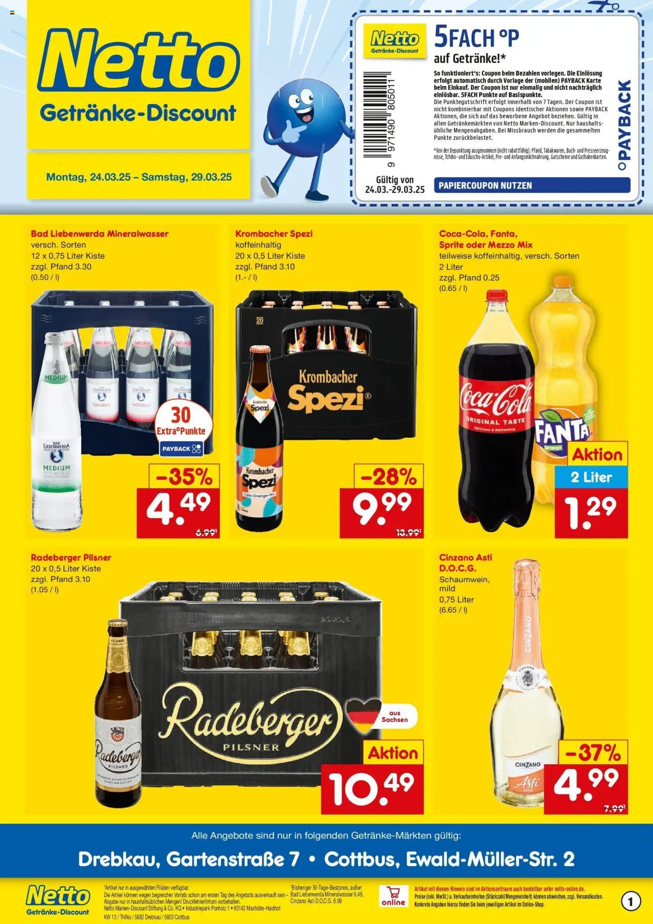 Netto Marken-Discount - Netto: Getränkeangebote (ab 23.03.2025) » Angebote