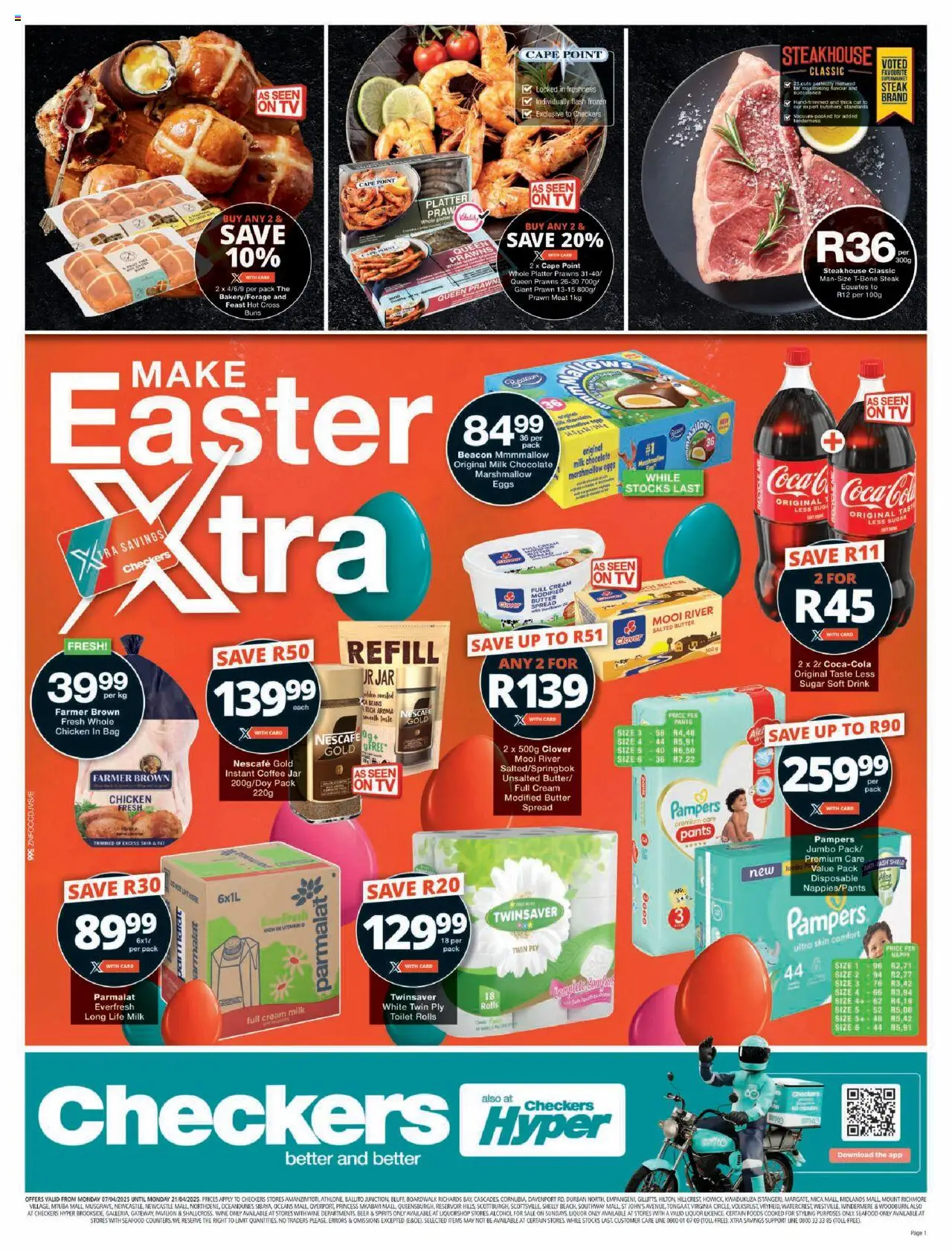 Checkers KwaZulu-Natal - April Mid-Month Promotion (07/04/2025 - 21/04 ...