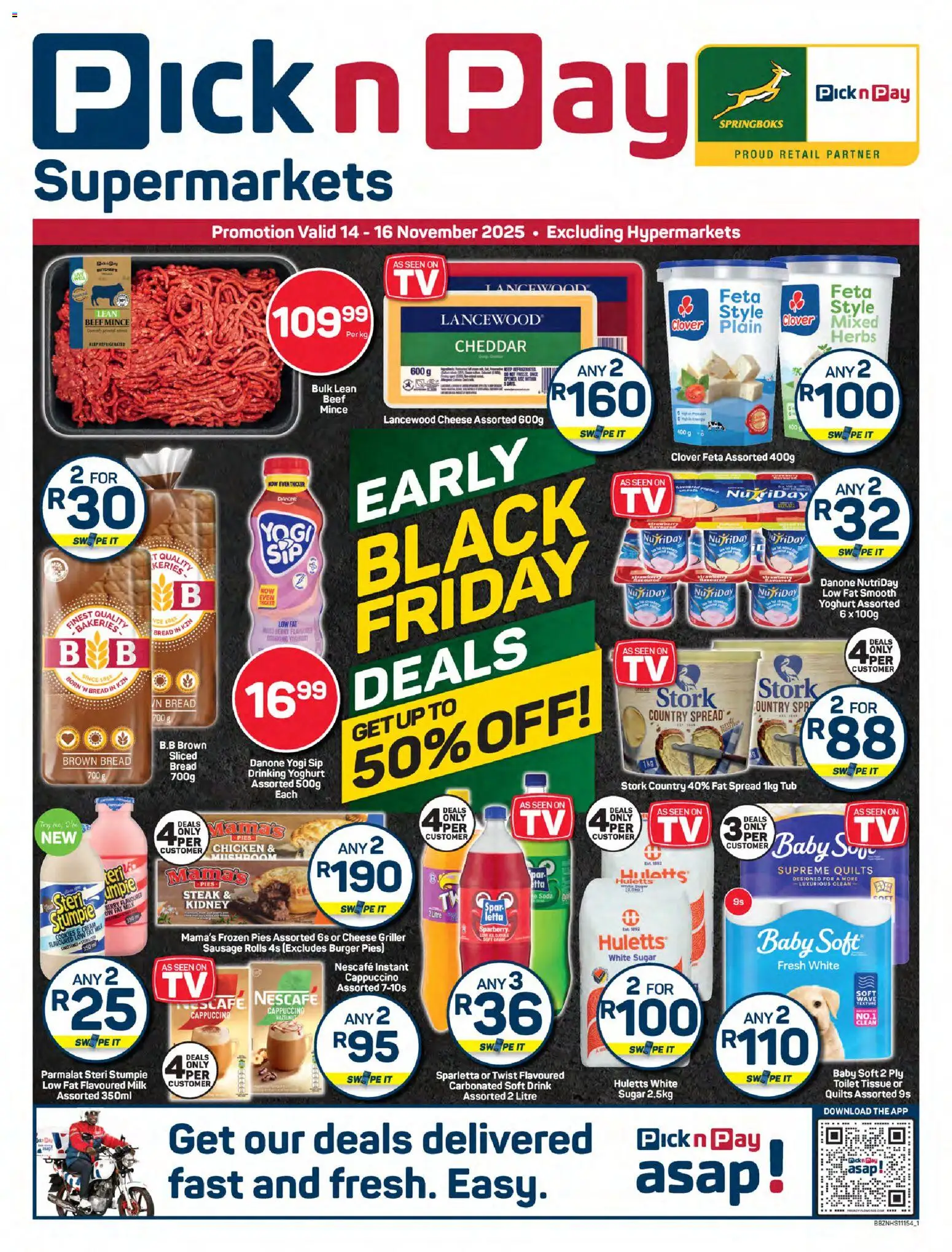 Pick n Pay BLACK FRIDAY | Catalogue (14/11/2025) Online