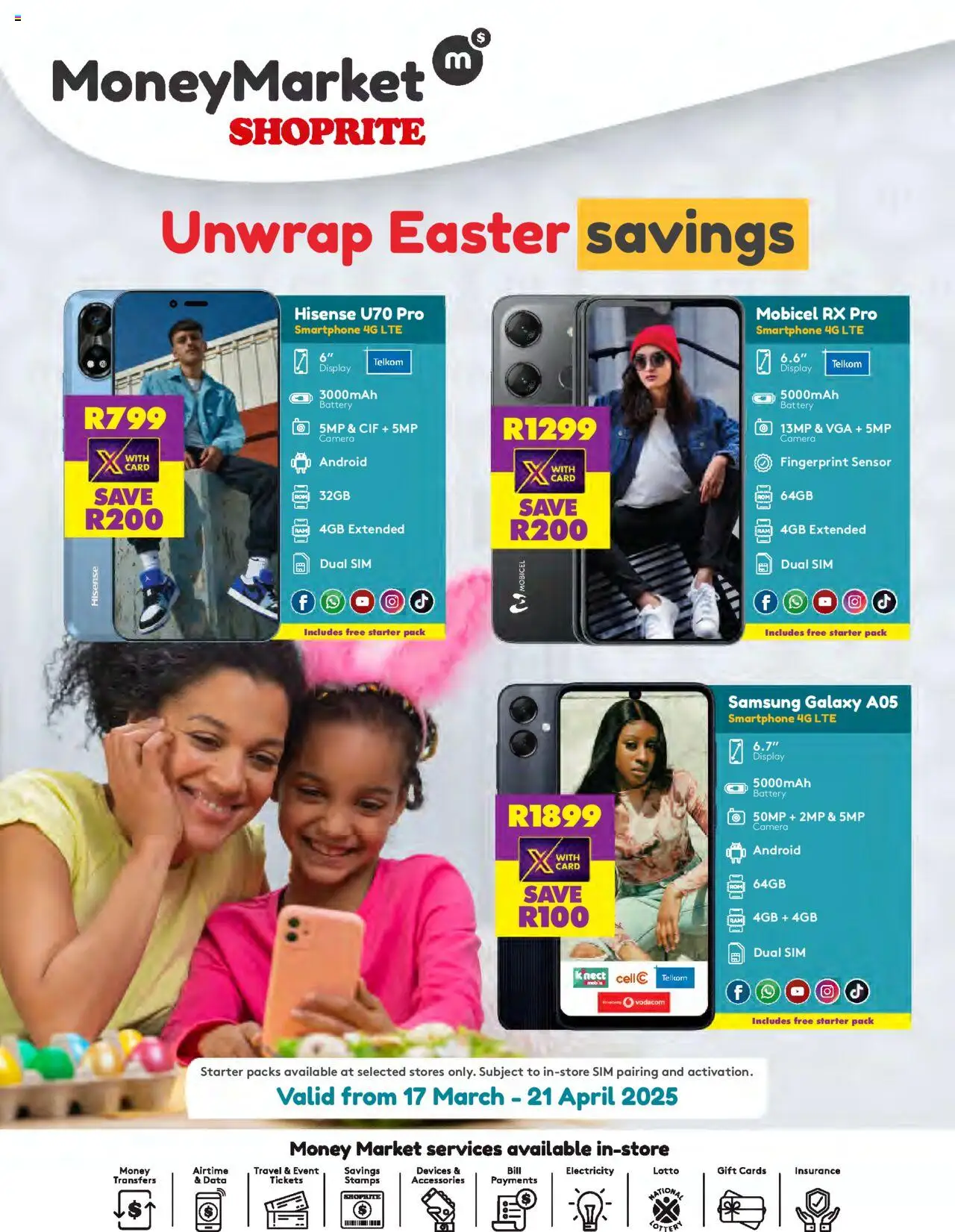 Shoprite Money Market Easter Savings (17/03/2025 - 21/04/2025) → Catalogue