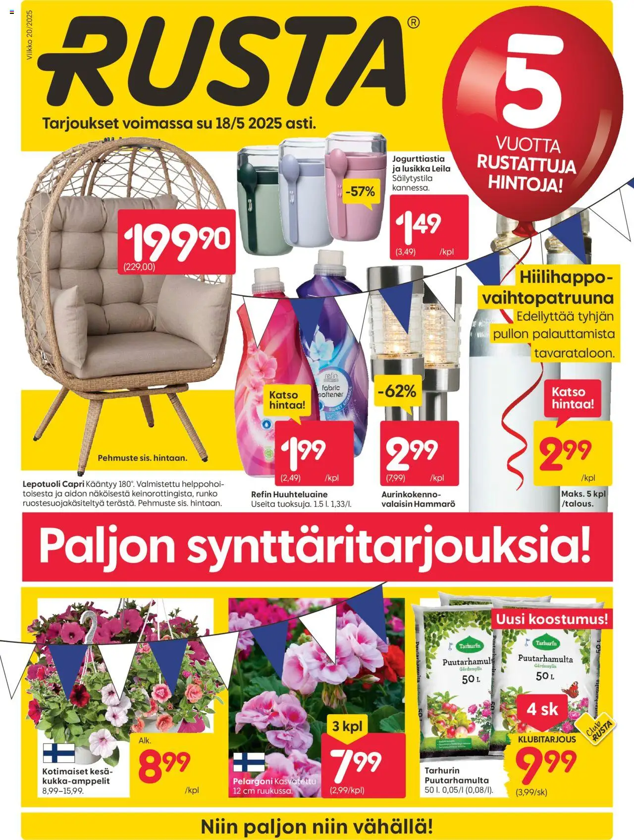 RUSTA Rauma | Tarjoukset 12/05/2025 | Uusin tarjouslehti