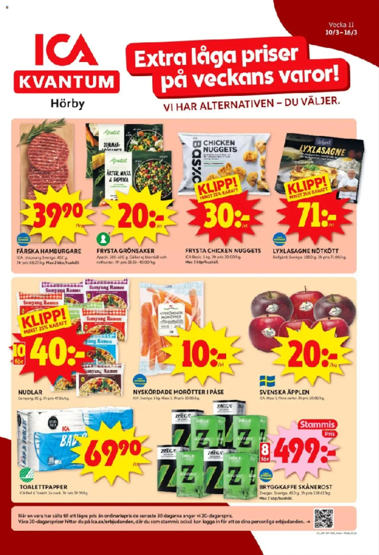 ICA Kvantum - Hörby från 10/03/2025 > reklamblad