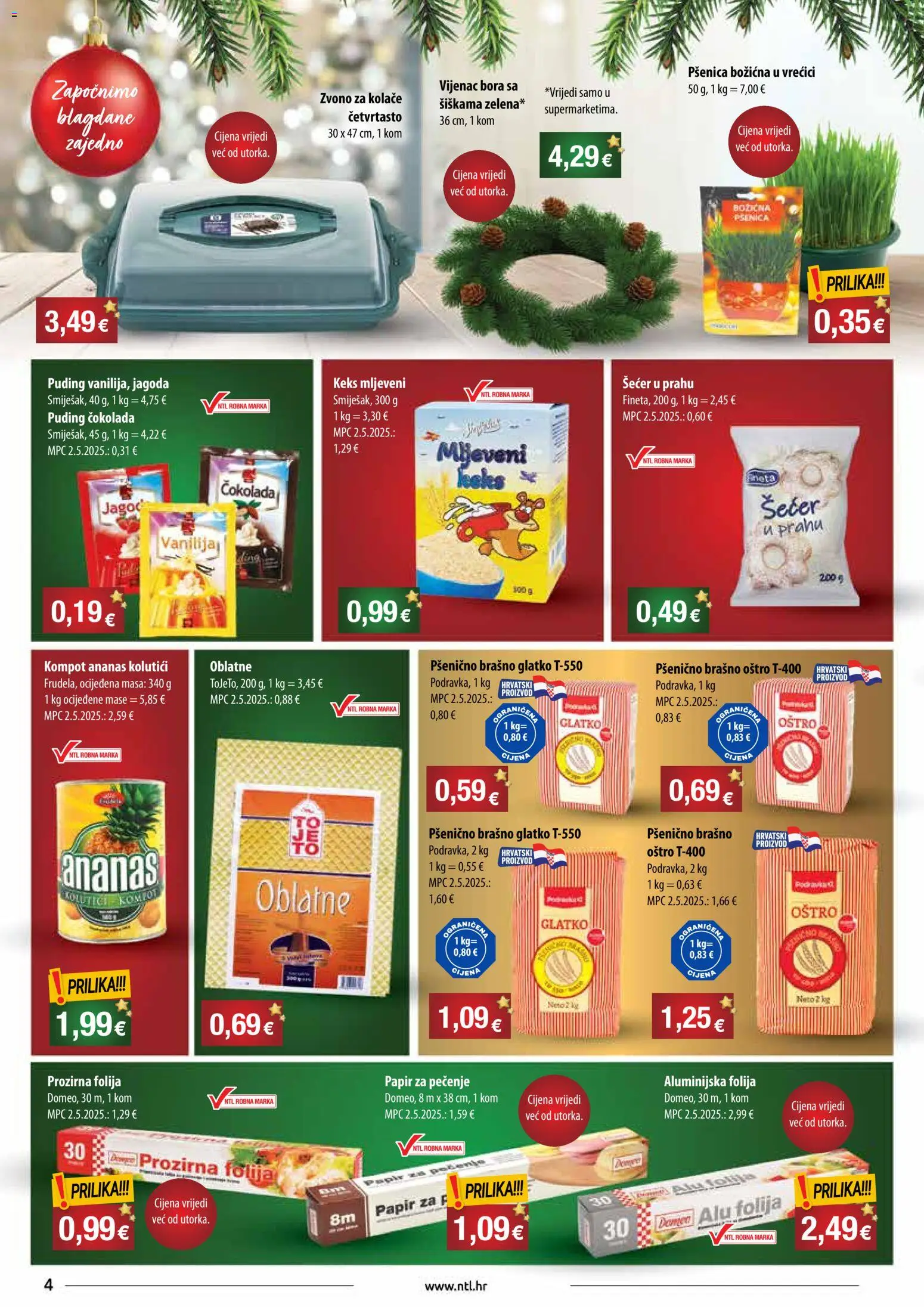 NTL - Letak Sjever novi od 26.11.2025 > prelistaj akcije