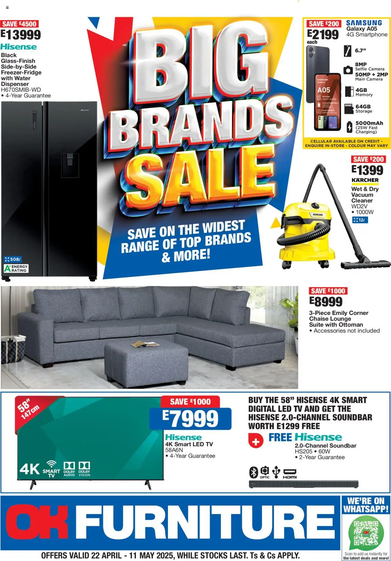 OK Furniture - Catalogue Eswatini (22/04/2025 - 11/05/2025) Online
