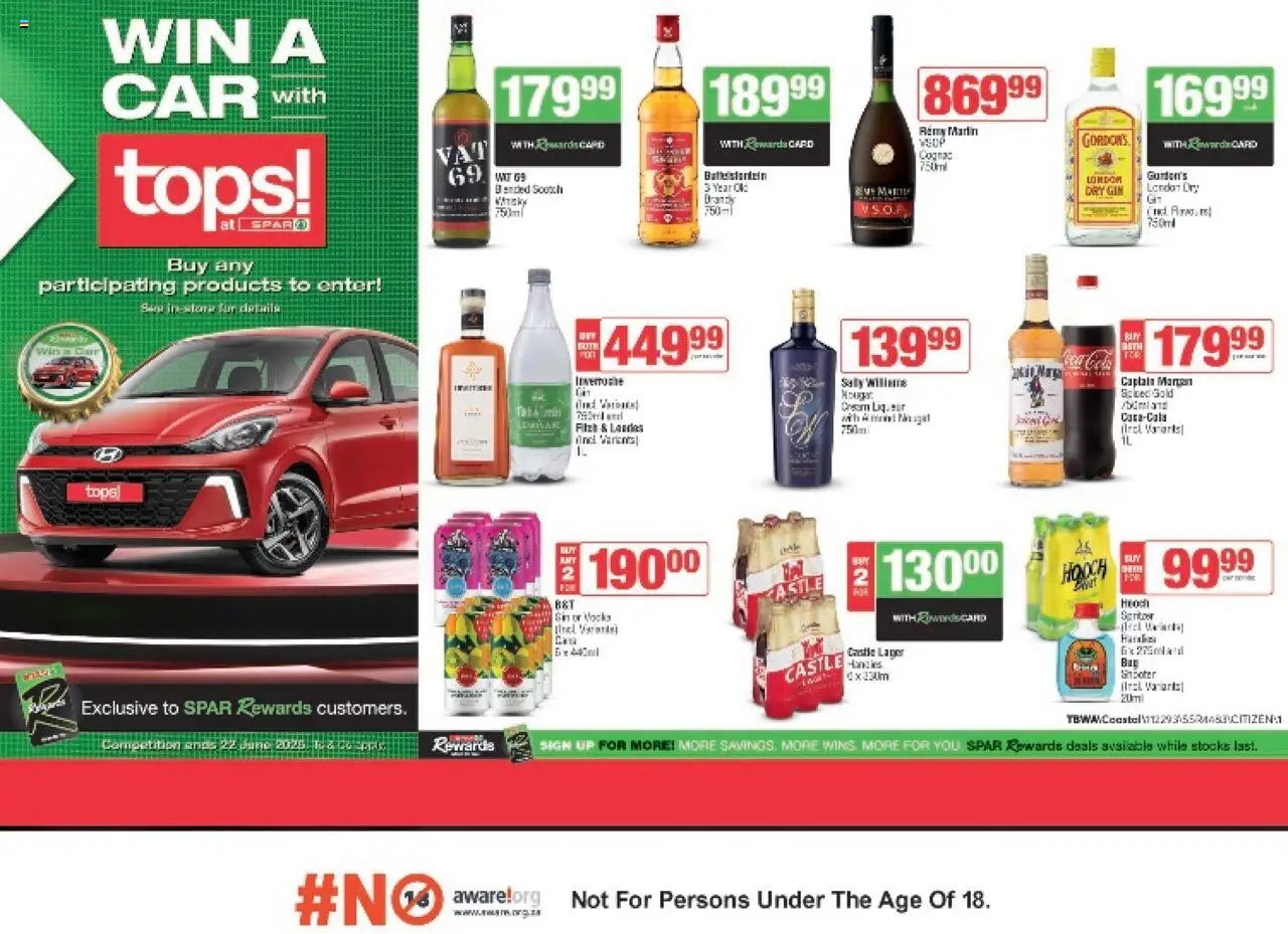 Tops at Spar Gauteng - Specials (08/05/2025 - 11/05/2025) Online
