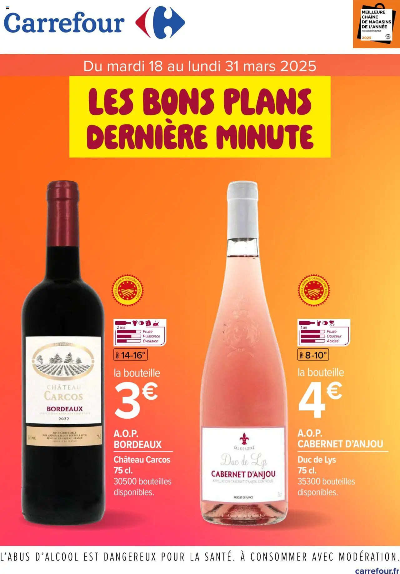 Carrefour Les bons plans de derniere minute “Special Vins” à partir du ...