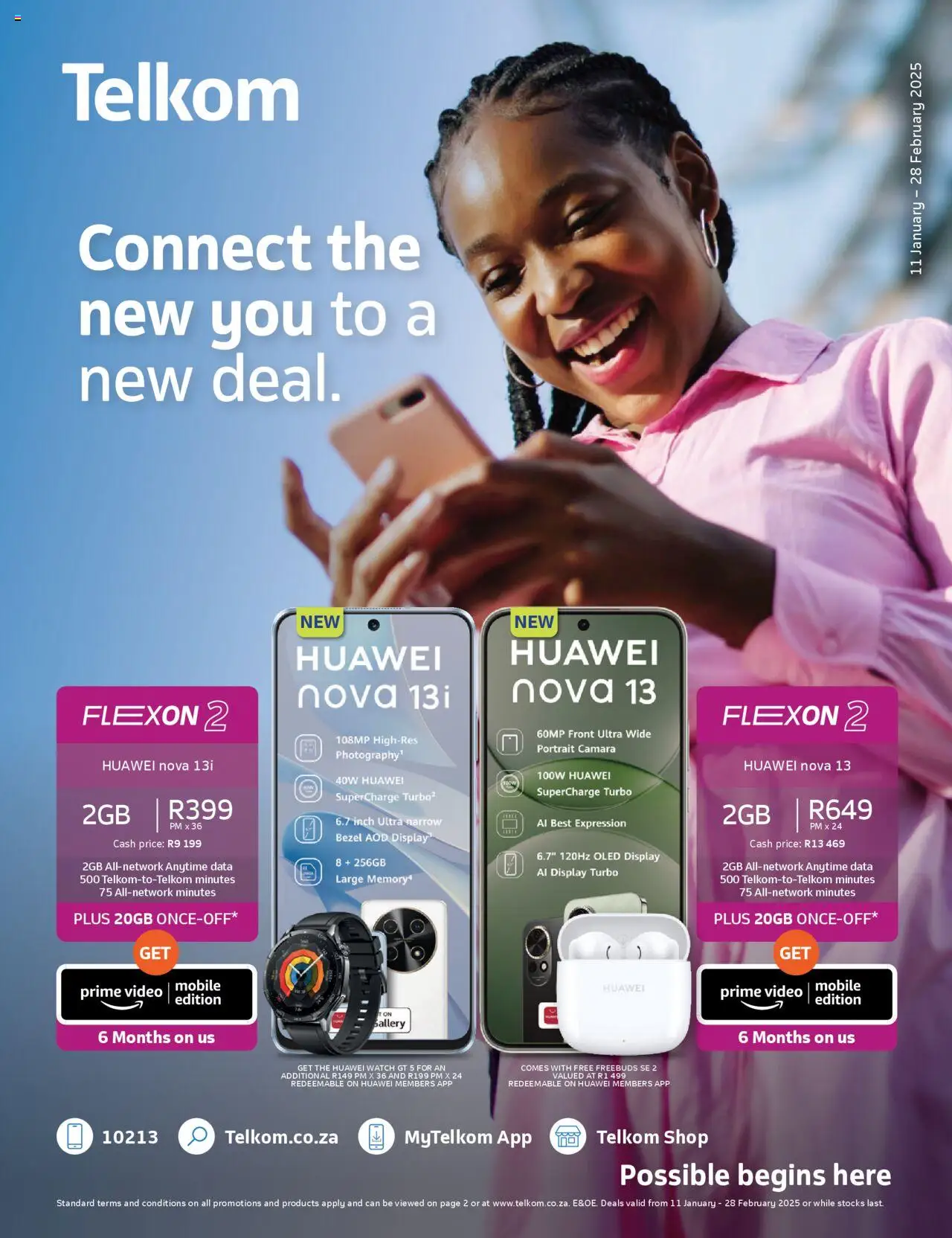 Telkom Deals March 2025 » 2 phones 1 contract + Catalogue