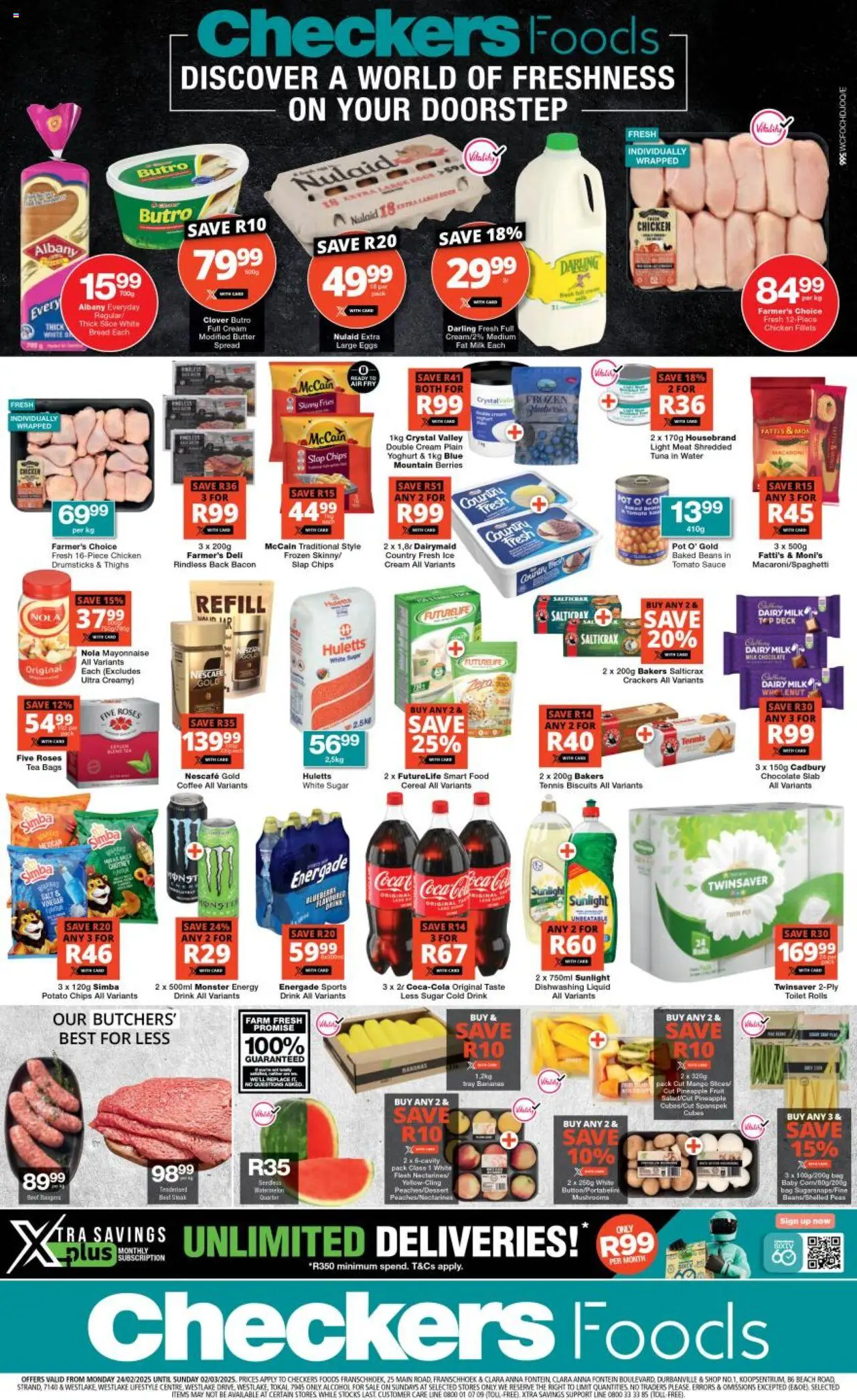 Checkers Western Cape - February Month-End Promotion (24/02/2025 - 02 ...