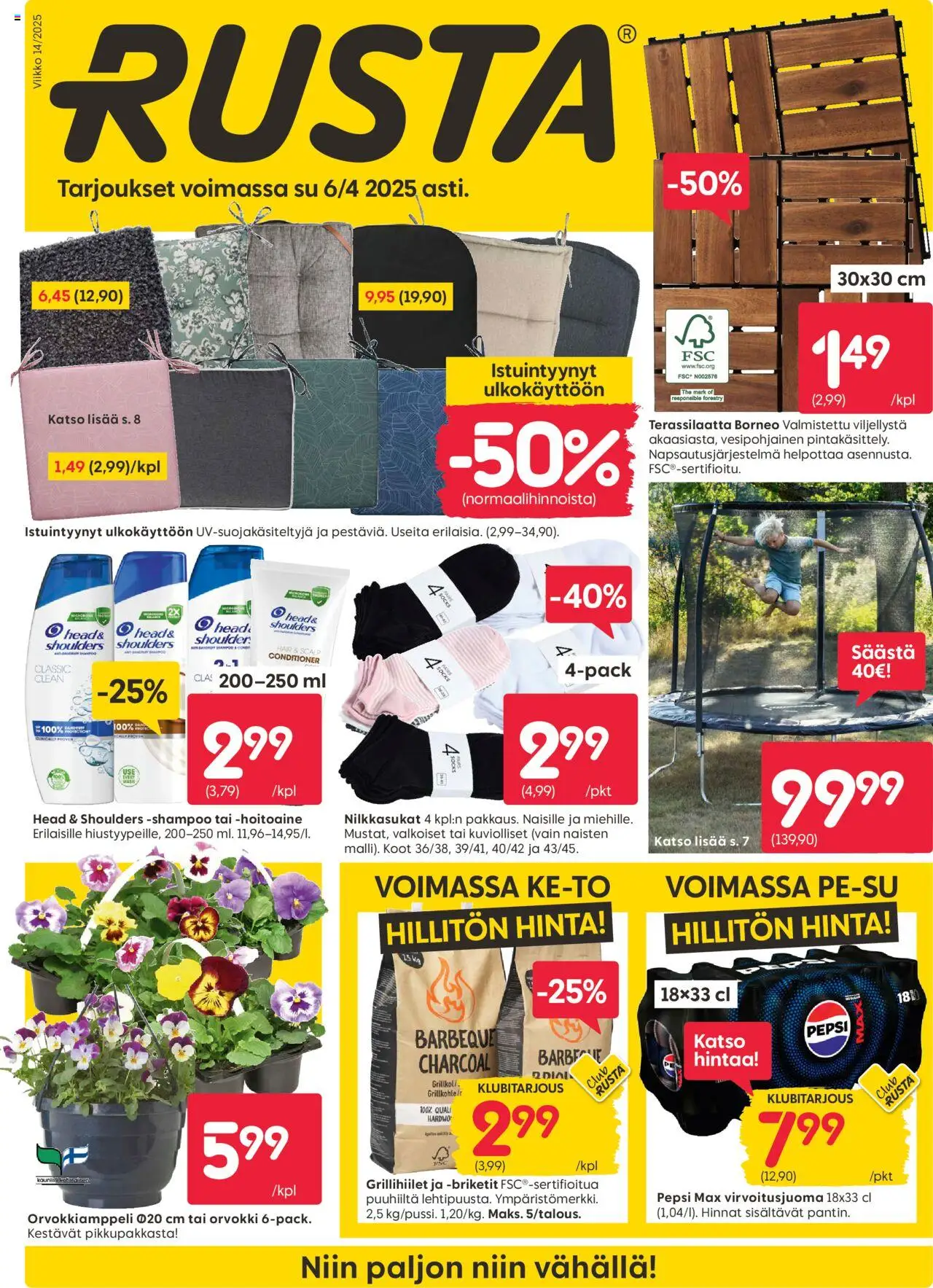 RUSTA Joensuu | Tarjoukset 31/03/2025 | Uusin tarjouslehti