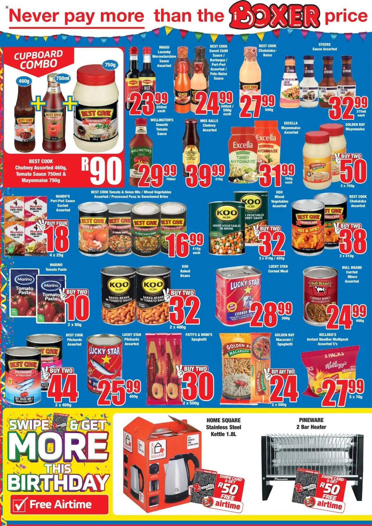 Boxer KwaZulu-Natal - Promotions (07/07/2025 - 23/07/2025) Online