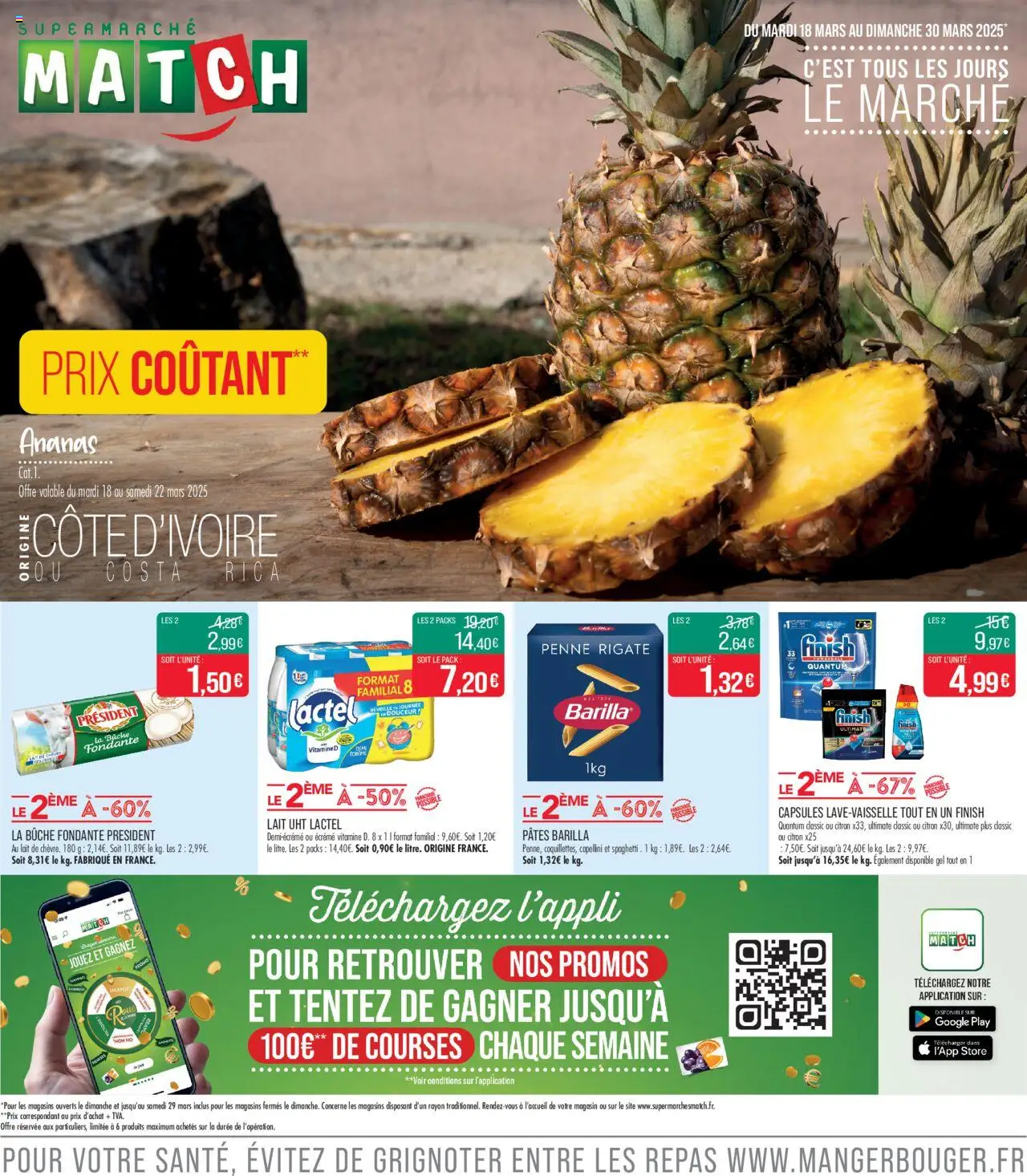 Match Supermarché catalogue à partir du 18/03/2025 - promo en ligne