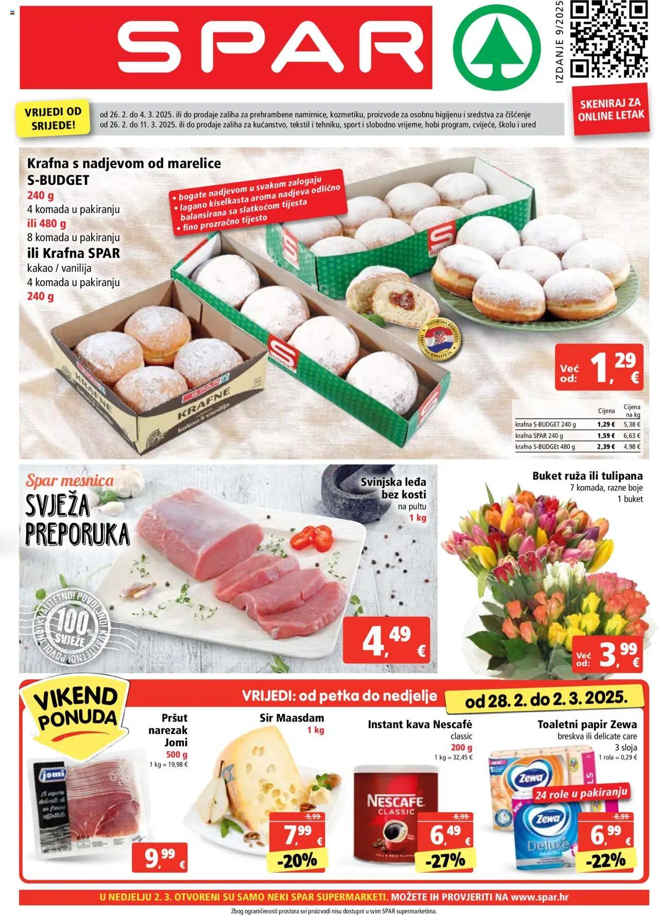 SPAR katalog od 26.02.2025 >> Novi Letak Trenutna Akcija