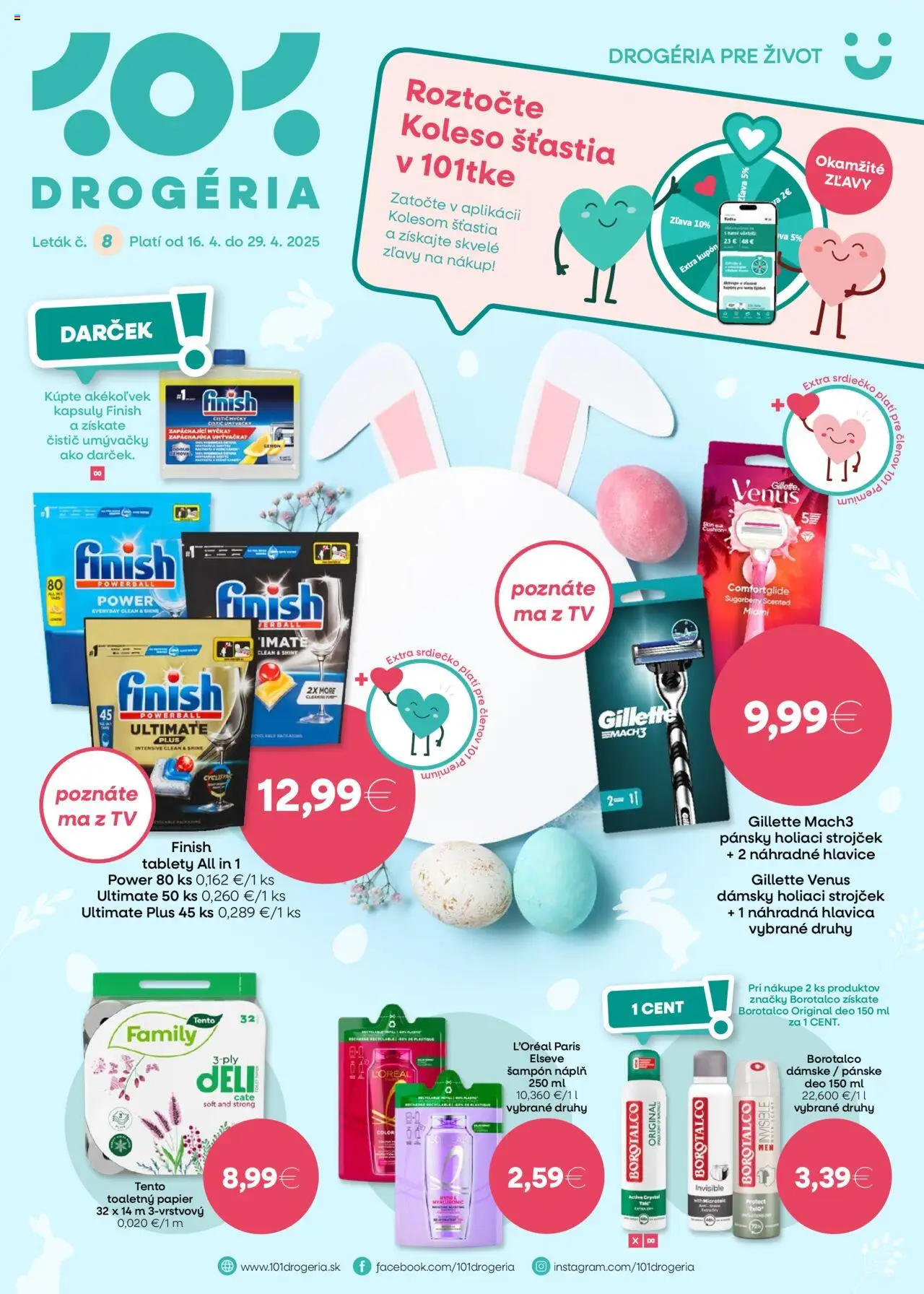 101 drogerie leták od 16.04.2025 » aktuálna zľava