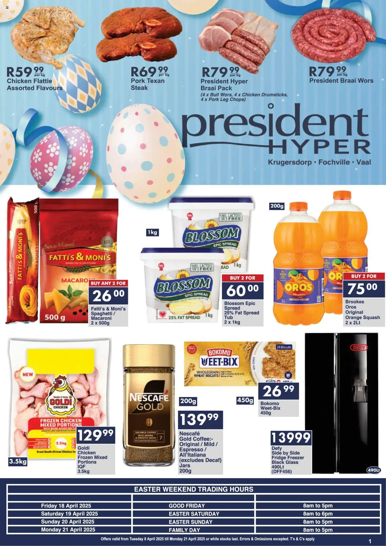 President Hyper - Easter Specials (08/04/2025 - 21/04/2025) Online