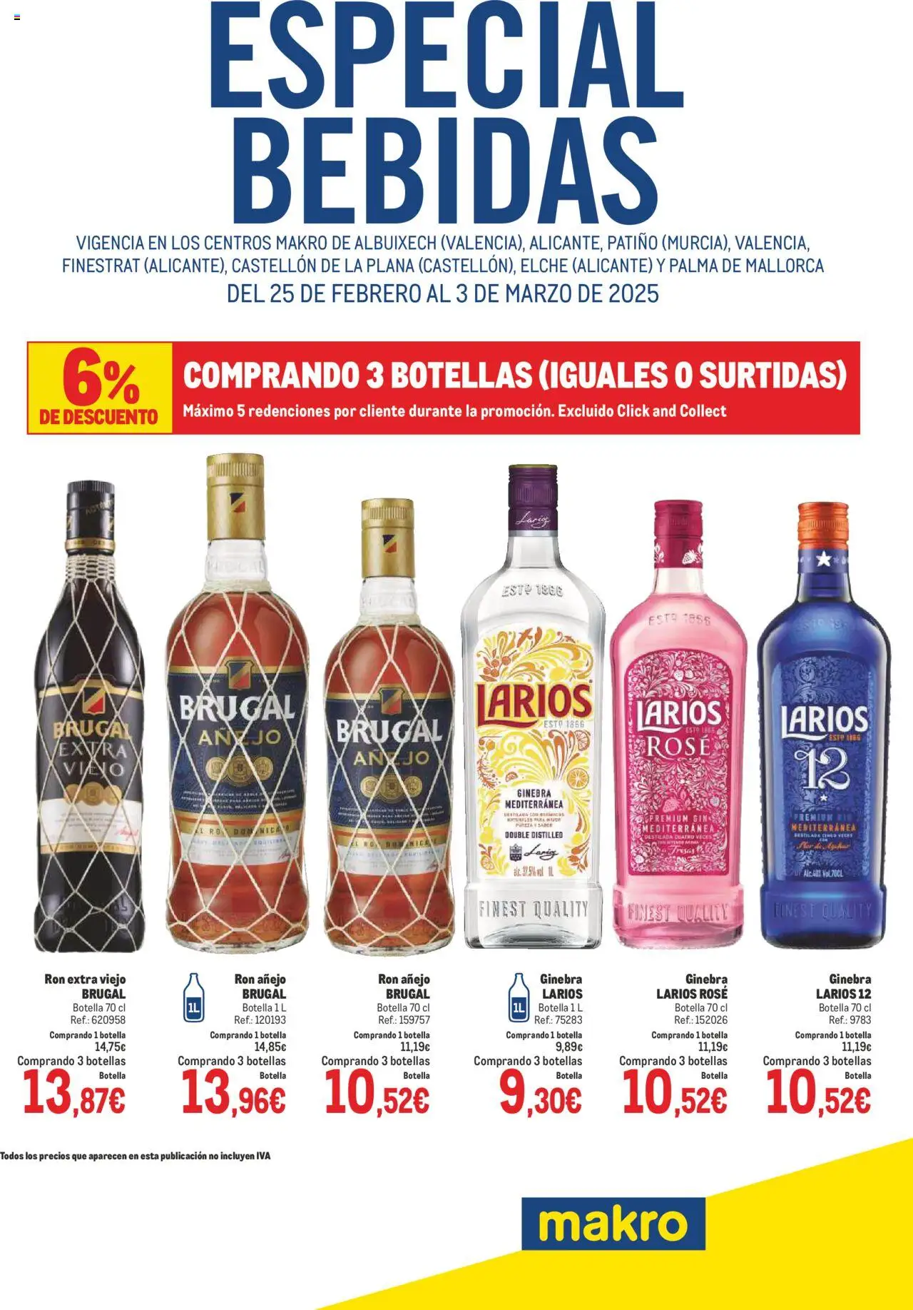 Makro - Especial Destilados Levante (25/02/2025 - 03/03/2025)