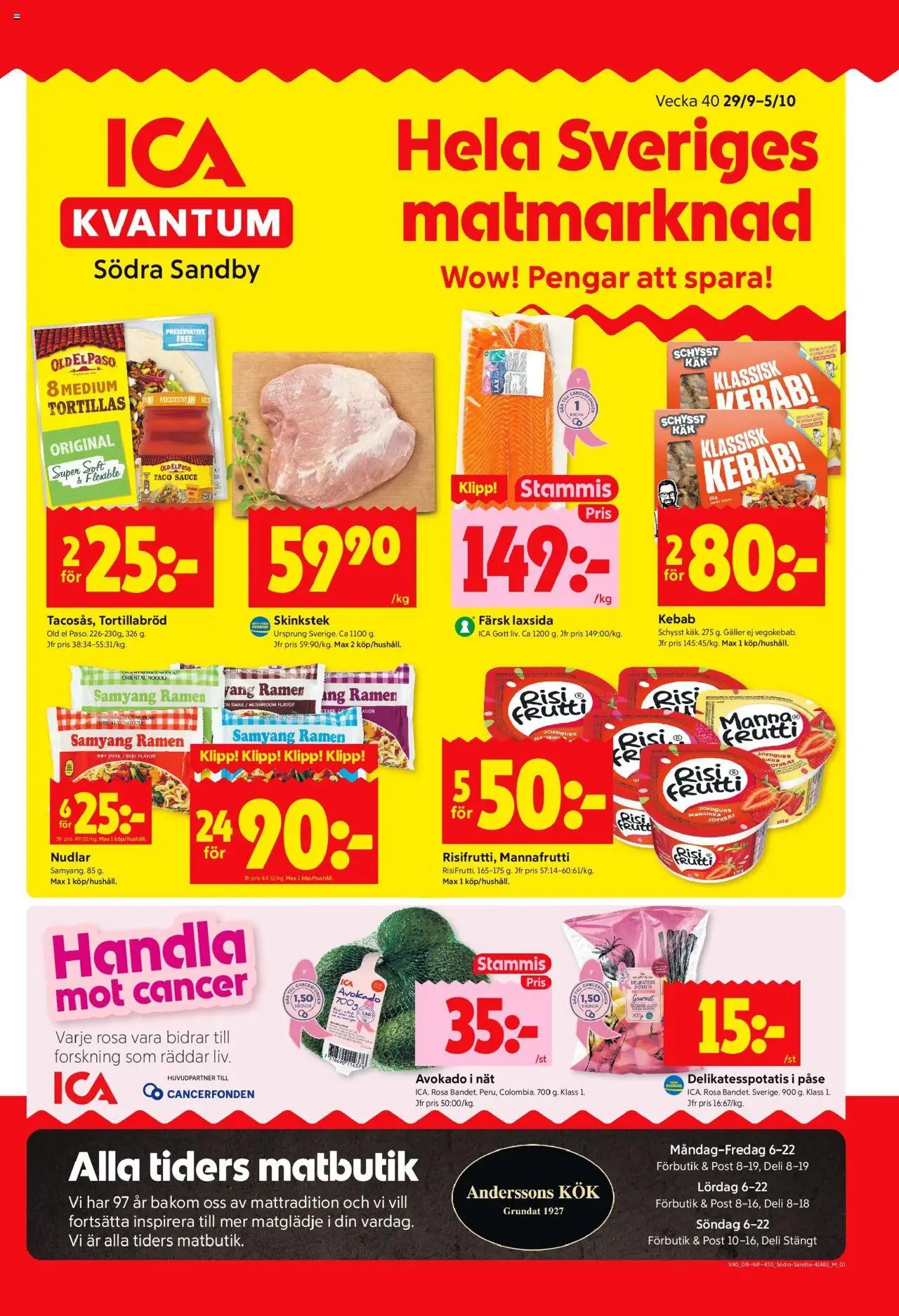 ICA Kvantum - Södra Sandby från 29/09/2025 > reklamblad