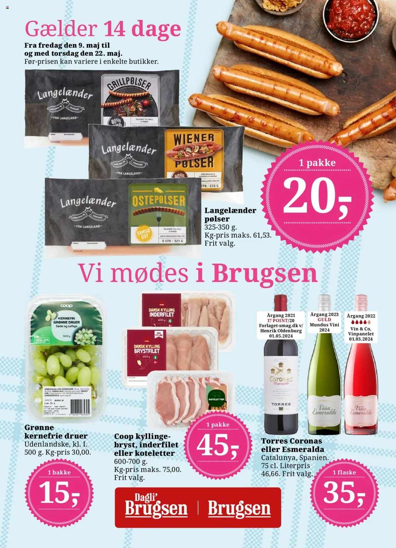 Dagli'Brugsen Slagelse Tilbudsavis Uge 20 || Online avis