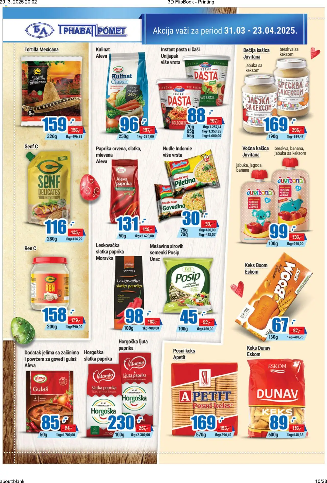 Trnava Promet Senf - najbolje akcijske cene