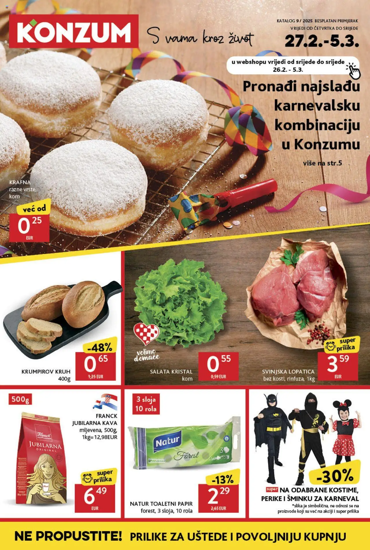 Konzum katalog od 27.02.2025 >> Nova tjedna akcija i letak