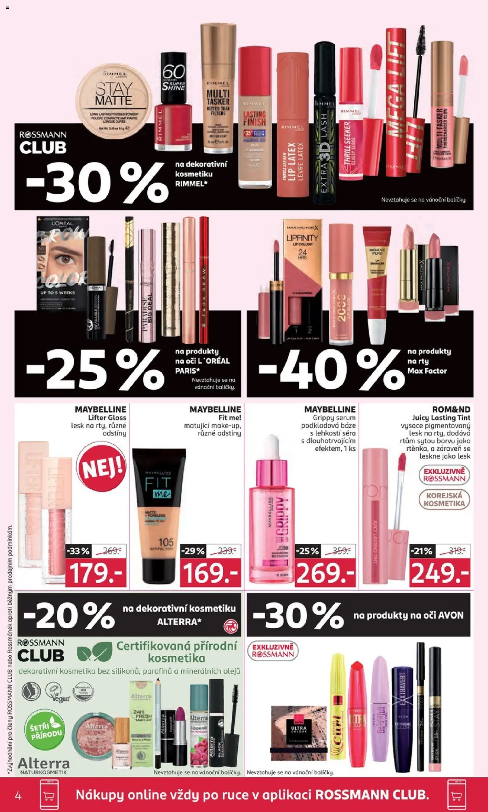 Rossmann leták od 05.11.2025 - akční nabídka
