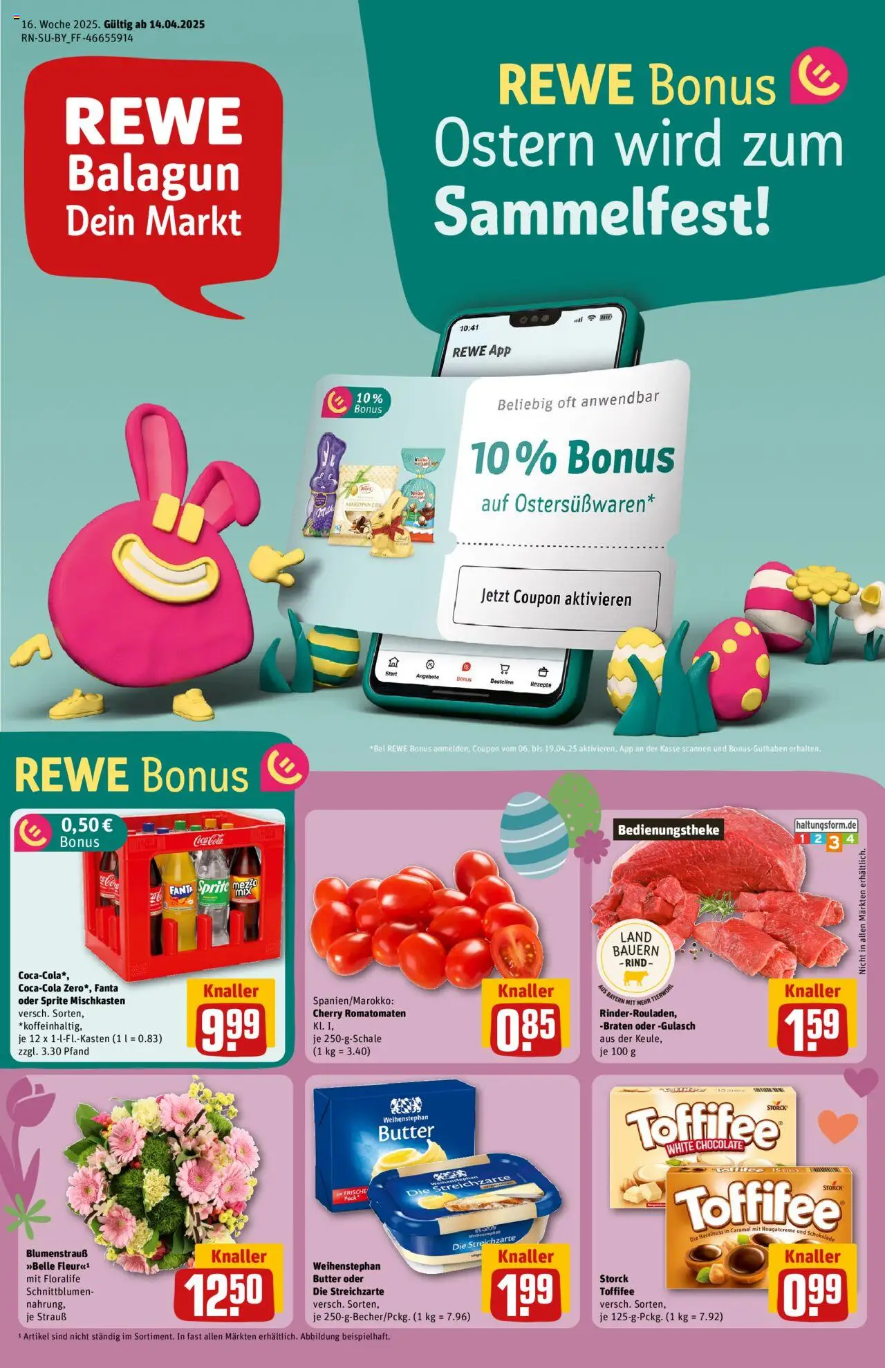 Rewe DE Folder 14-04-2025 | + volgende week prospekt