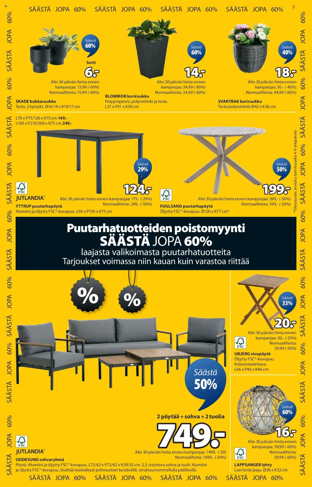 JYSK tarjoukset 24/07/2025 alkaen || Nykyinen tarjous