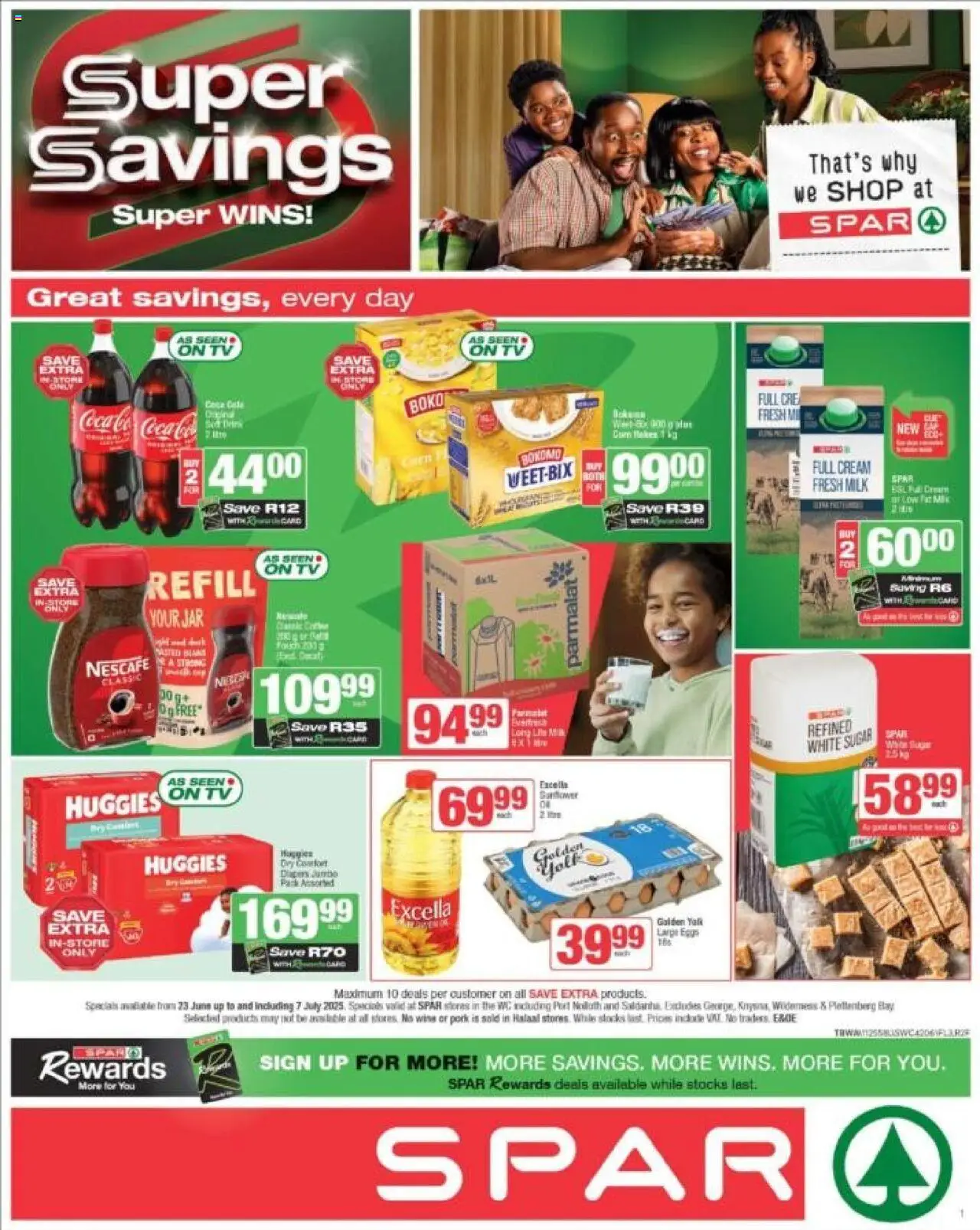 Spar - Western Cape - Weekly Specials (23/06/2025 - 07/07/2025) Online