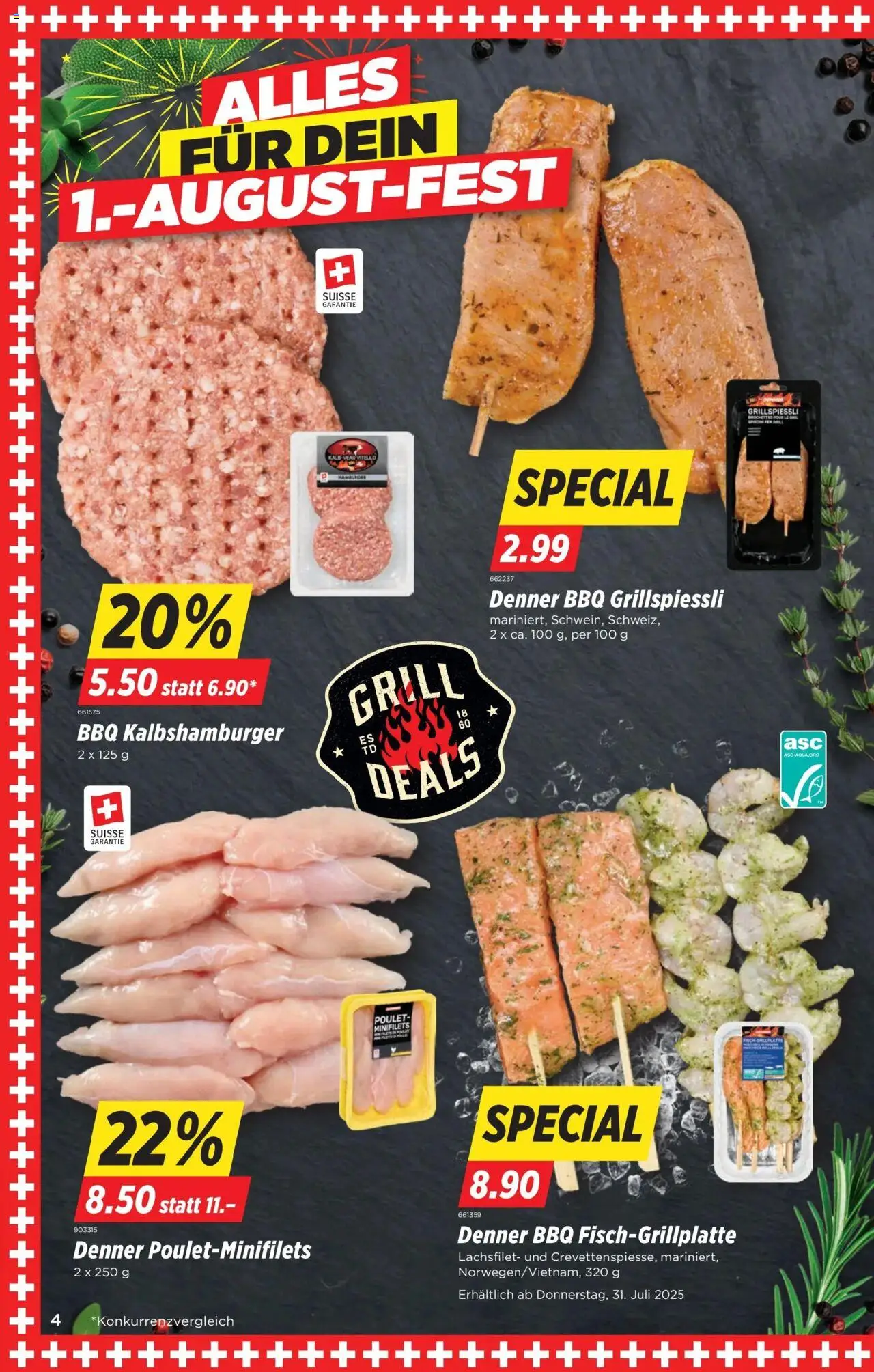 Denner Aktionen | Angebote (29.07.2025 - 04.08.2025)