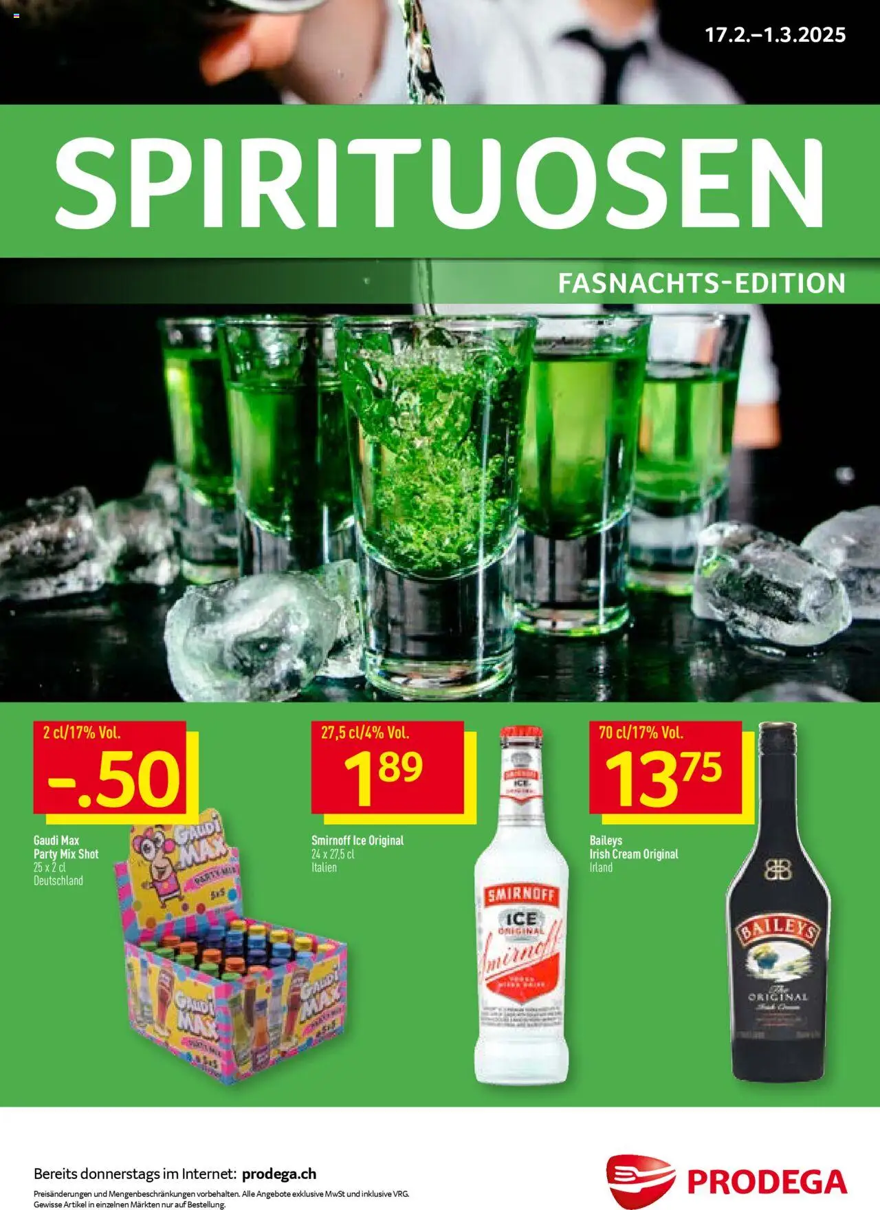 Prodega Aktionen Spirituosen | Angebote (13.02.2025 - 01.03.2025)